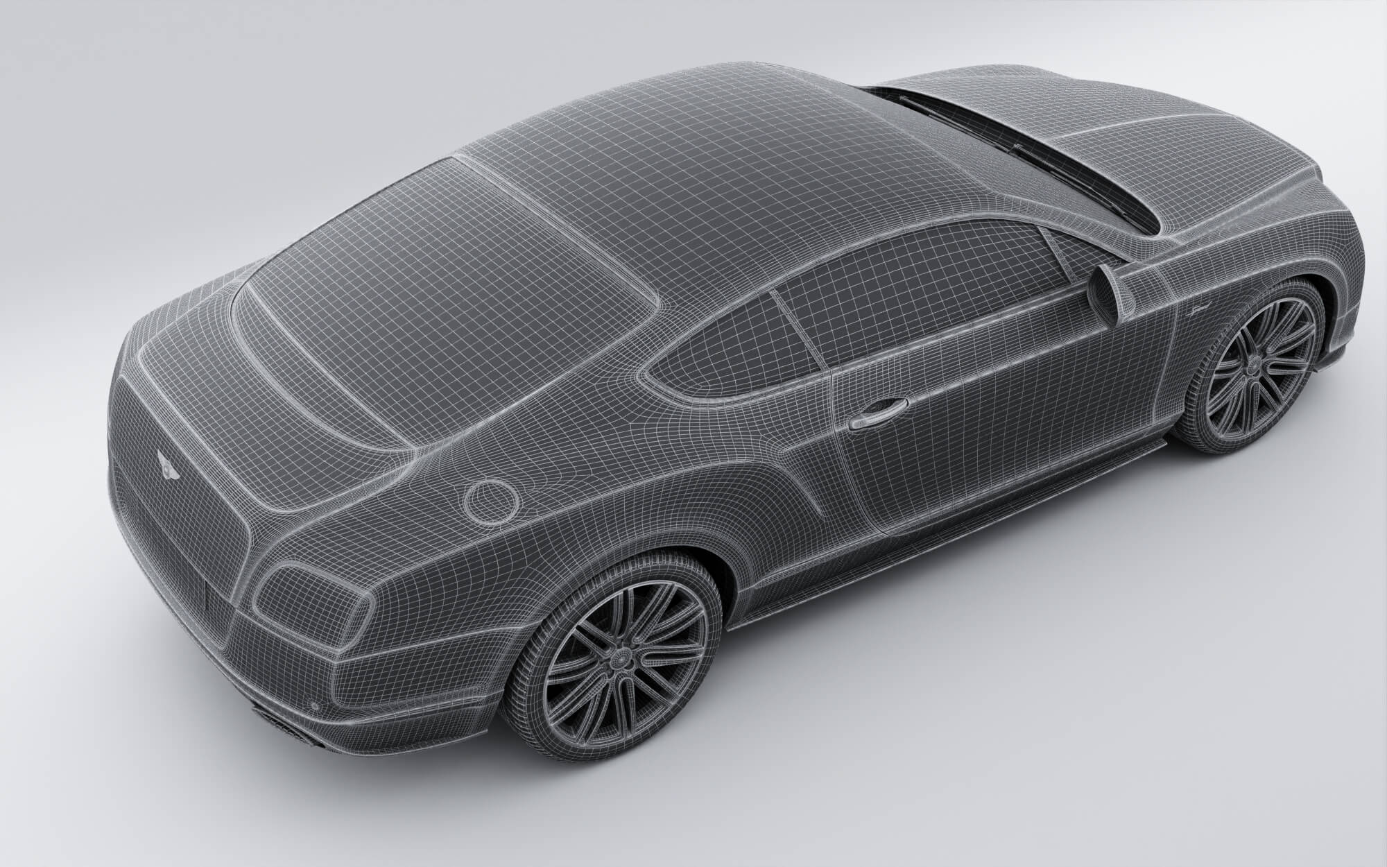 Bentley Continental SS 2010 - 3D Model by makeL