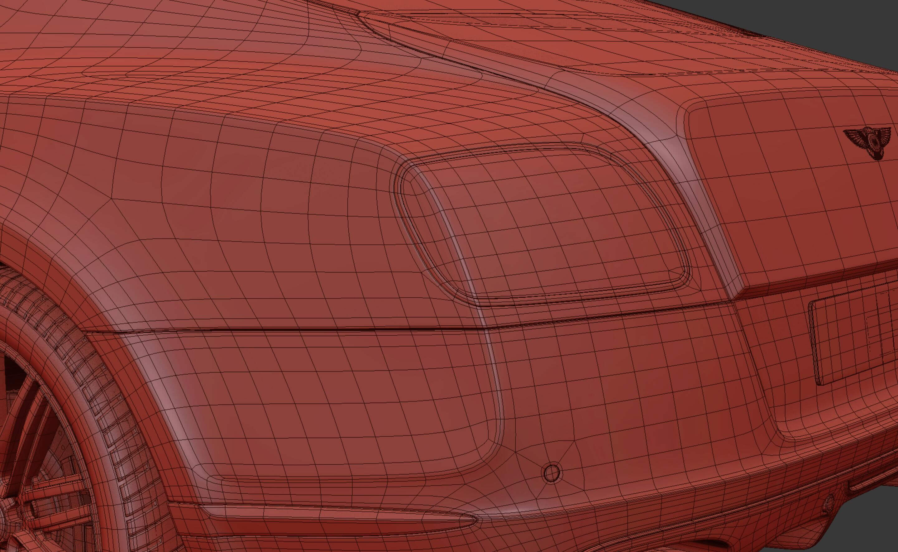 Bentley Continental SS 2010 - 3D Model by makeL