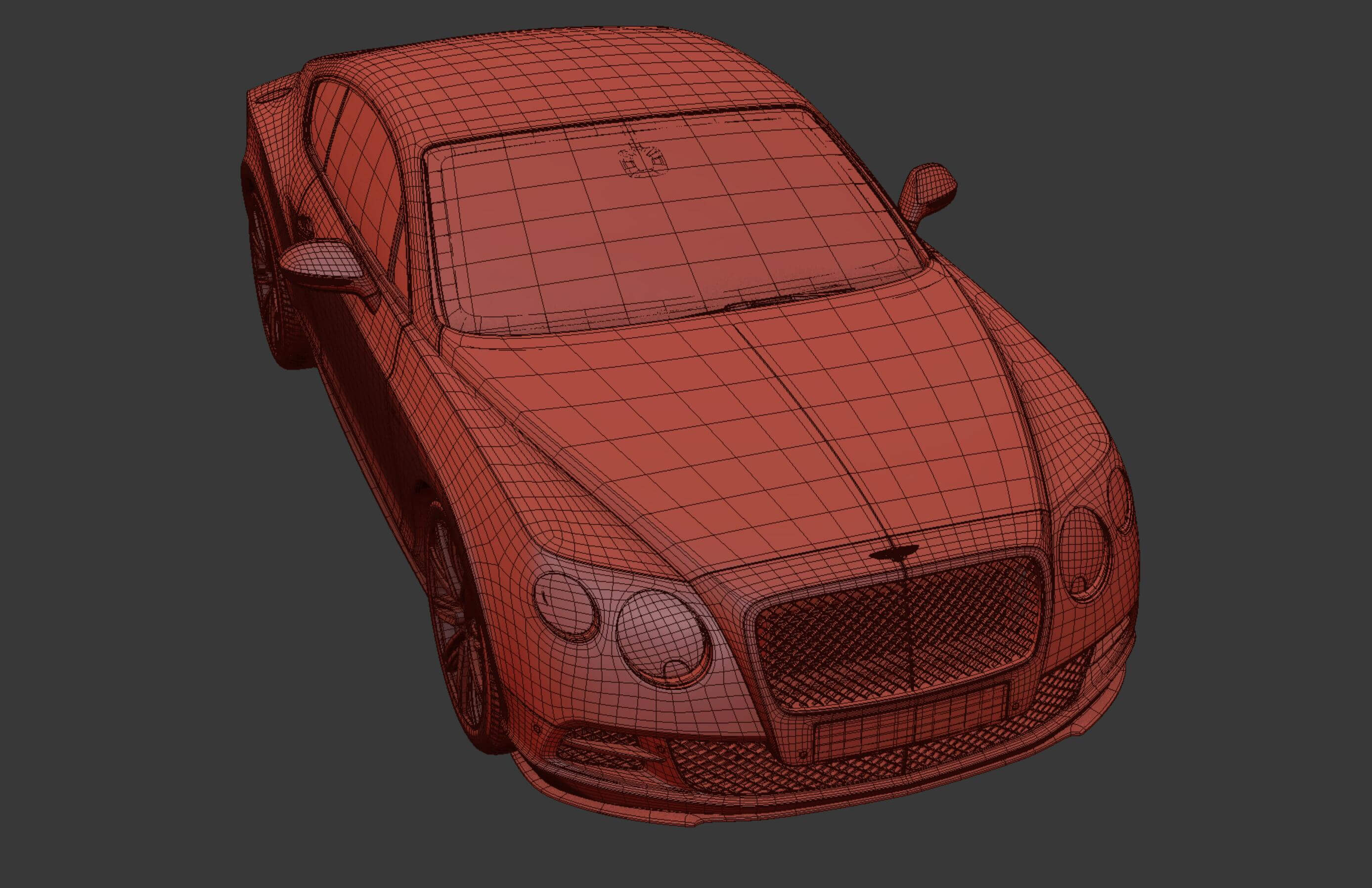 Bentley Continental SS 2010 - 3D Model by makeL