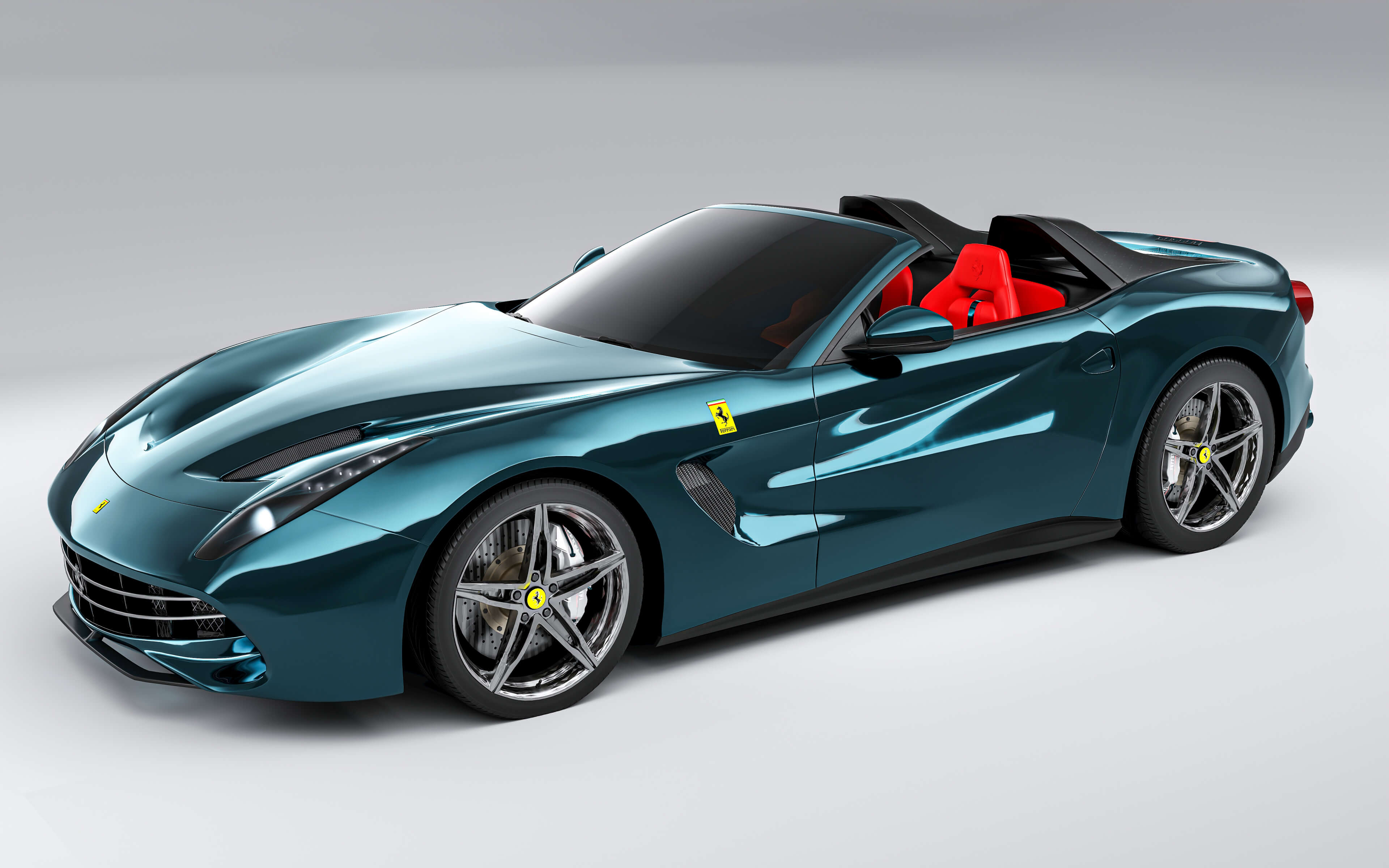 Ferrari F60 America 2014 3D Model by makeL