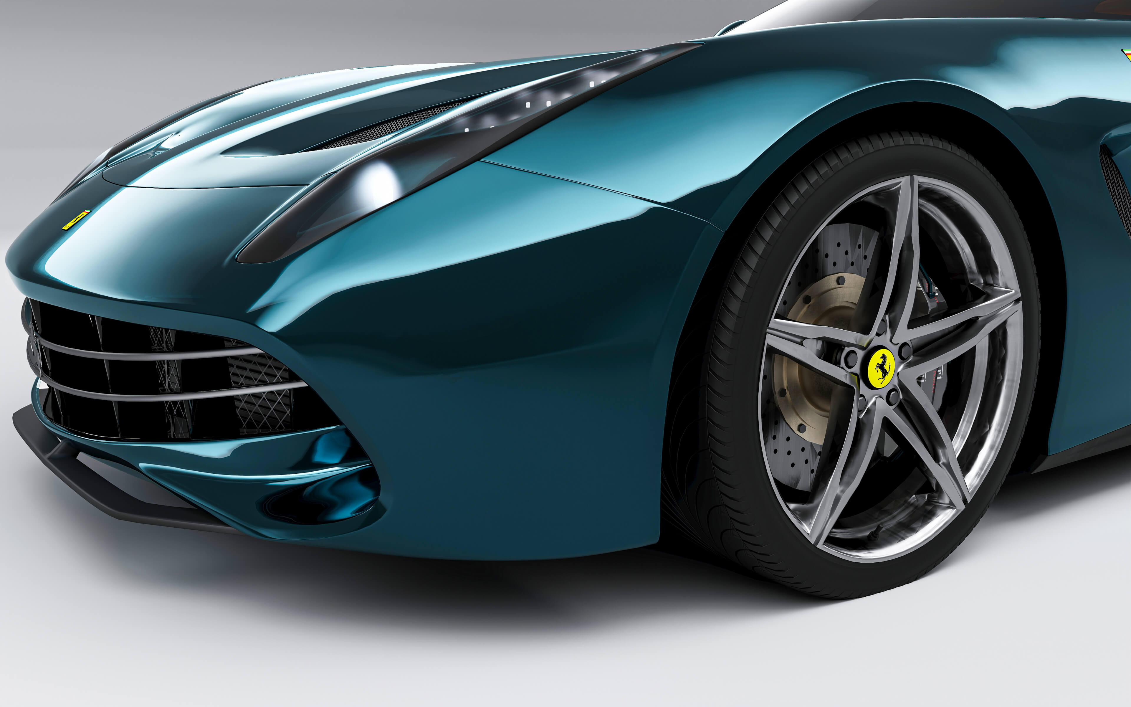 Ferrari F60 America 2014 3D Model by makeL