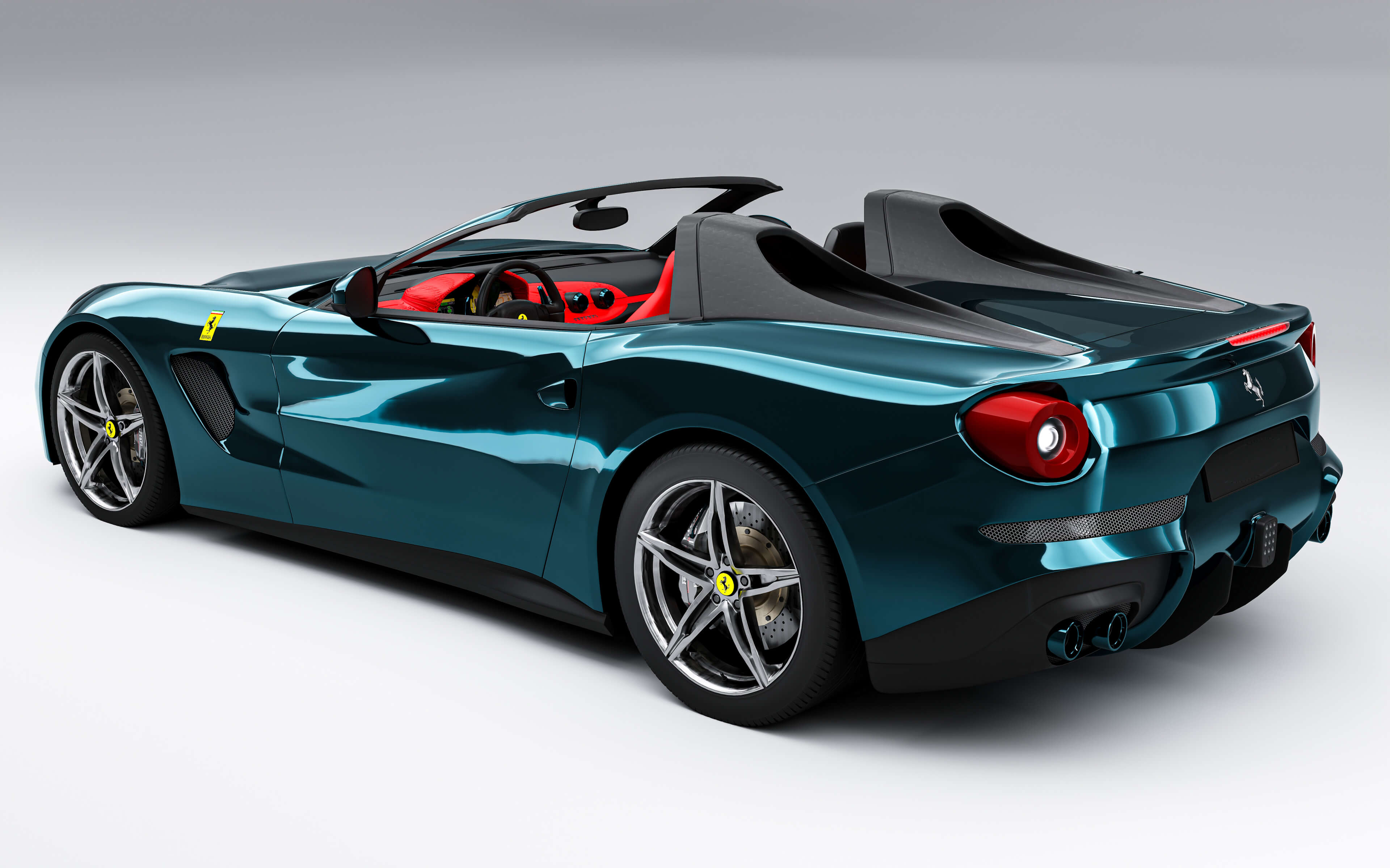 Ferrari F60 America 2014 3D Model by makeL