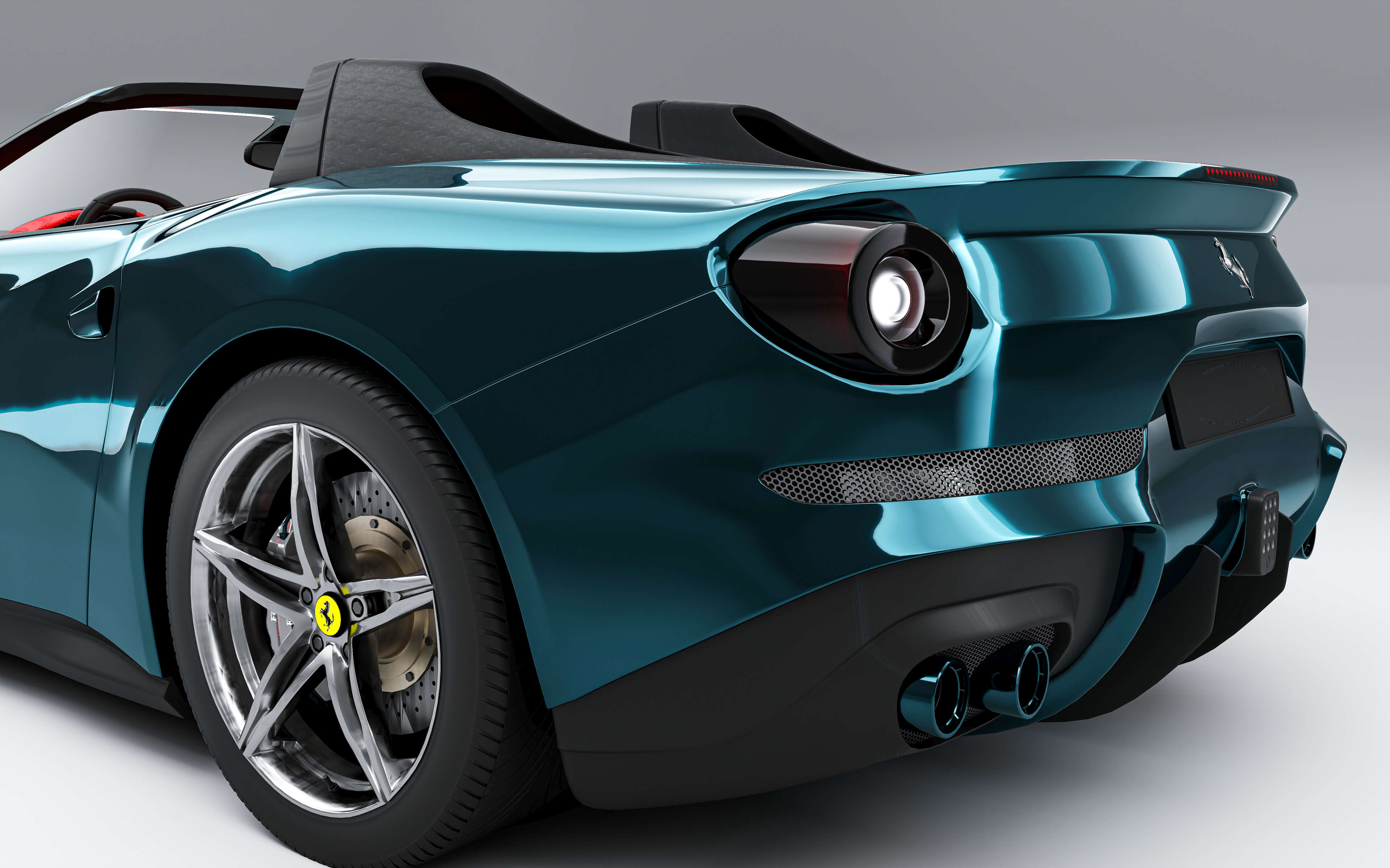 Ferrari F60 America 2014 3D Model by makeL