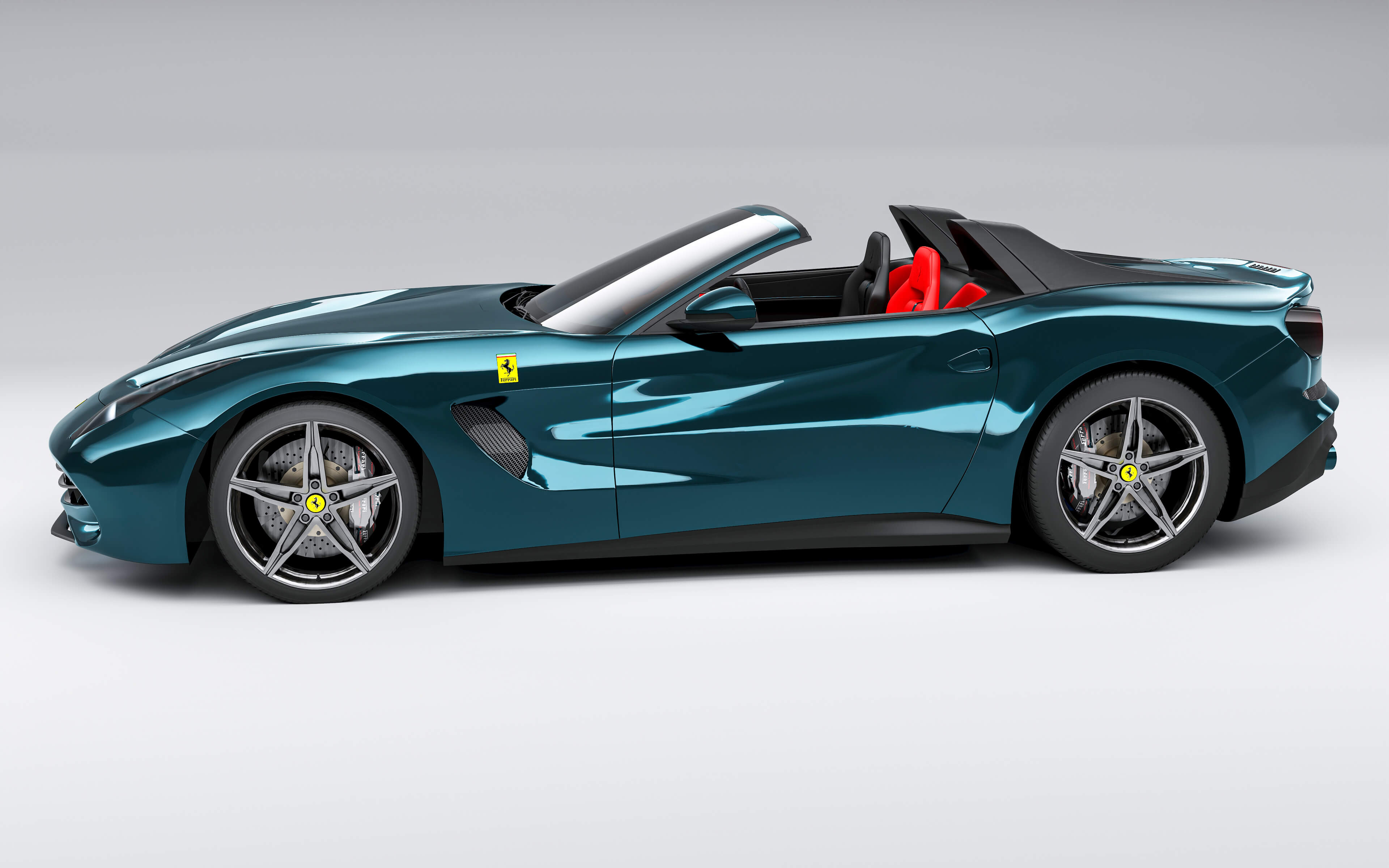 Ferrari F60 America 2014 3D Model by makeL