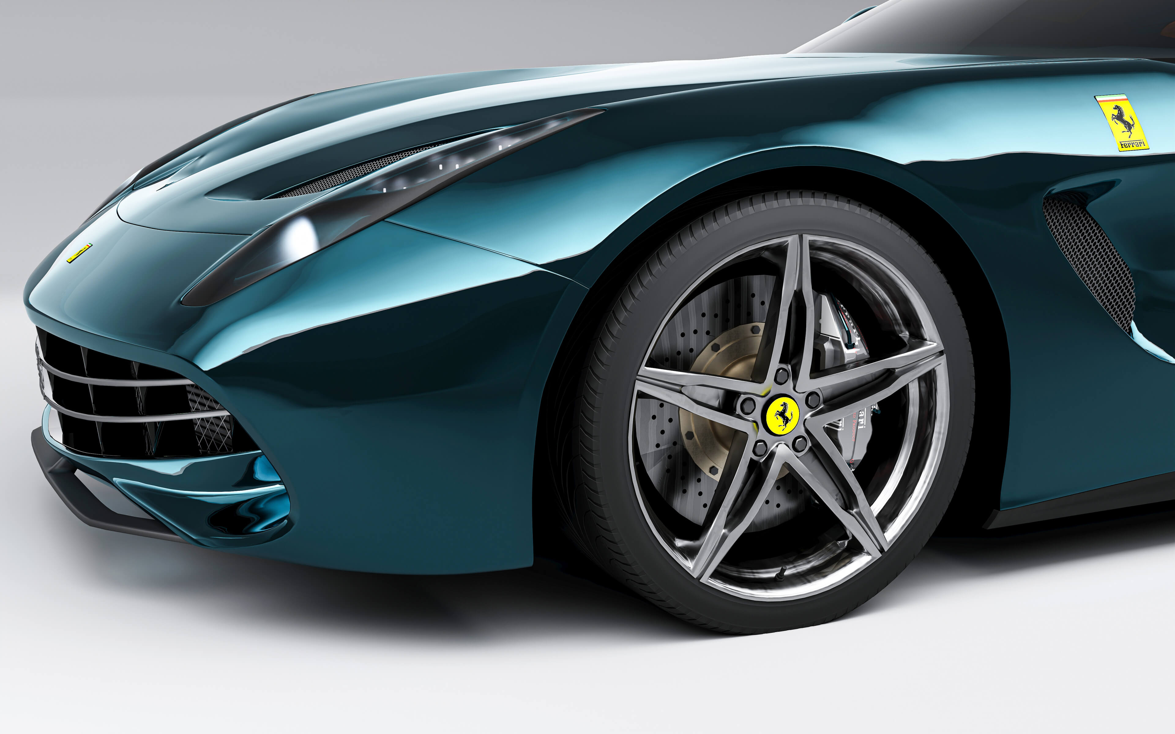 Ferrari F60 America 2014 3D Model by makeL