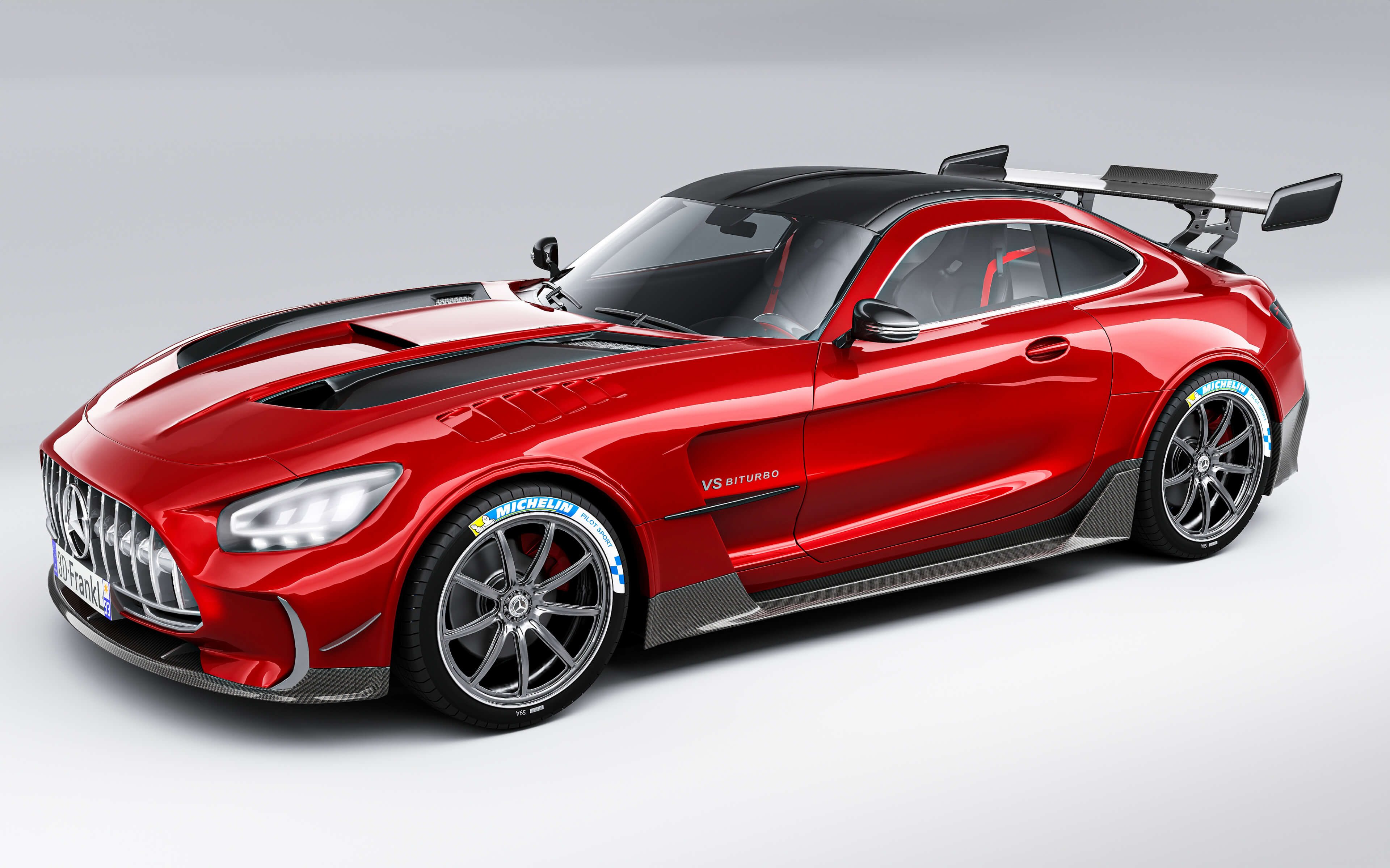 Mercedes AMG GT Track Series - 3D Model by makeL