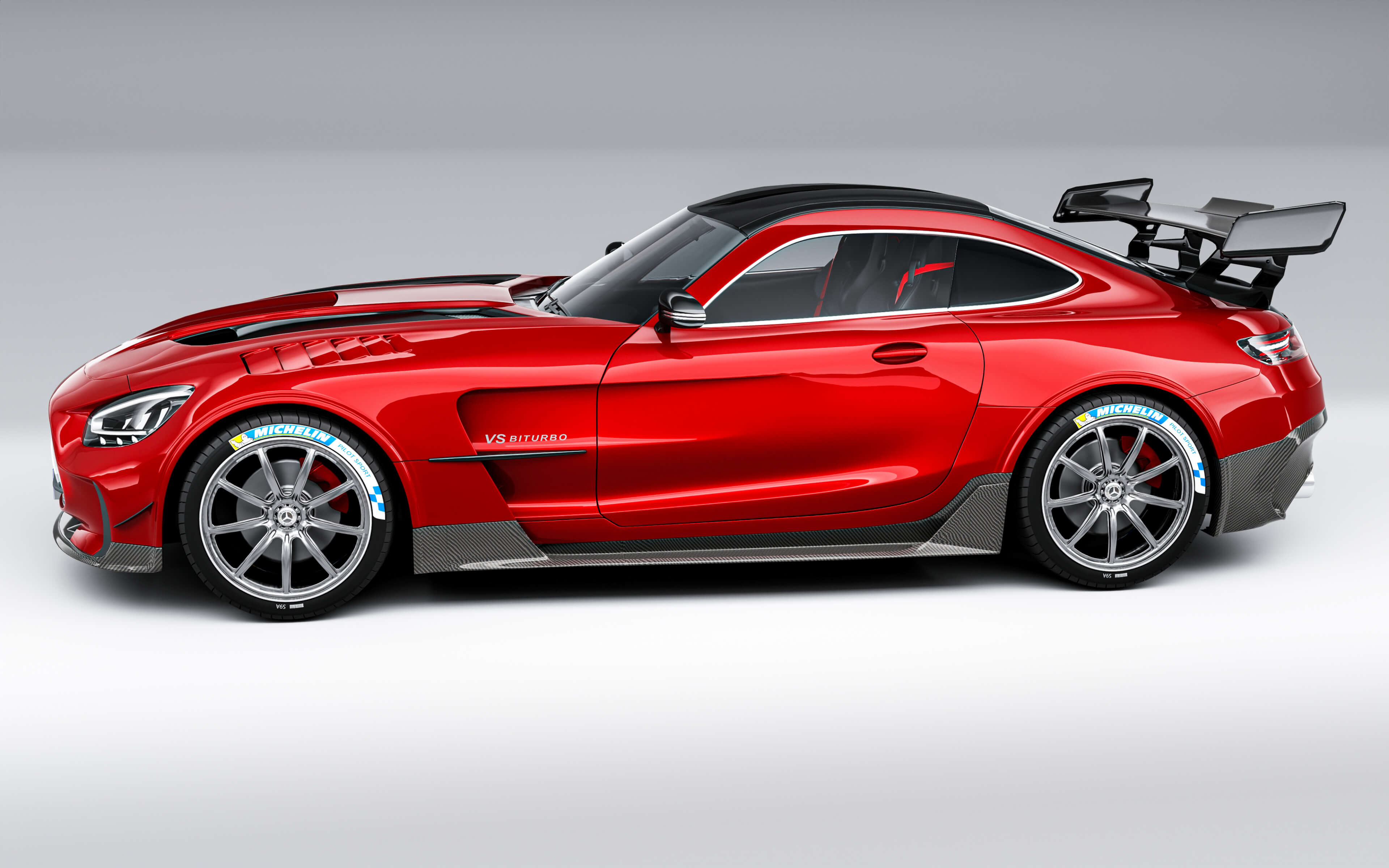 Mercedes AMG GT Track Series - 3D Model by makeL