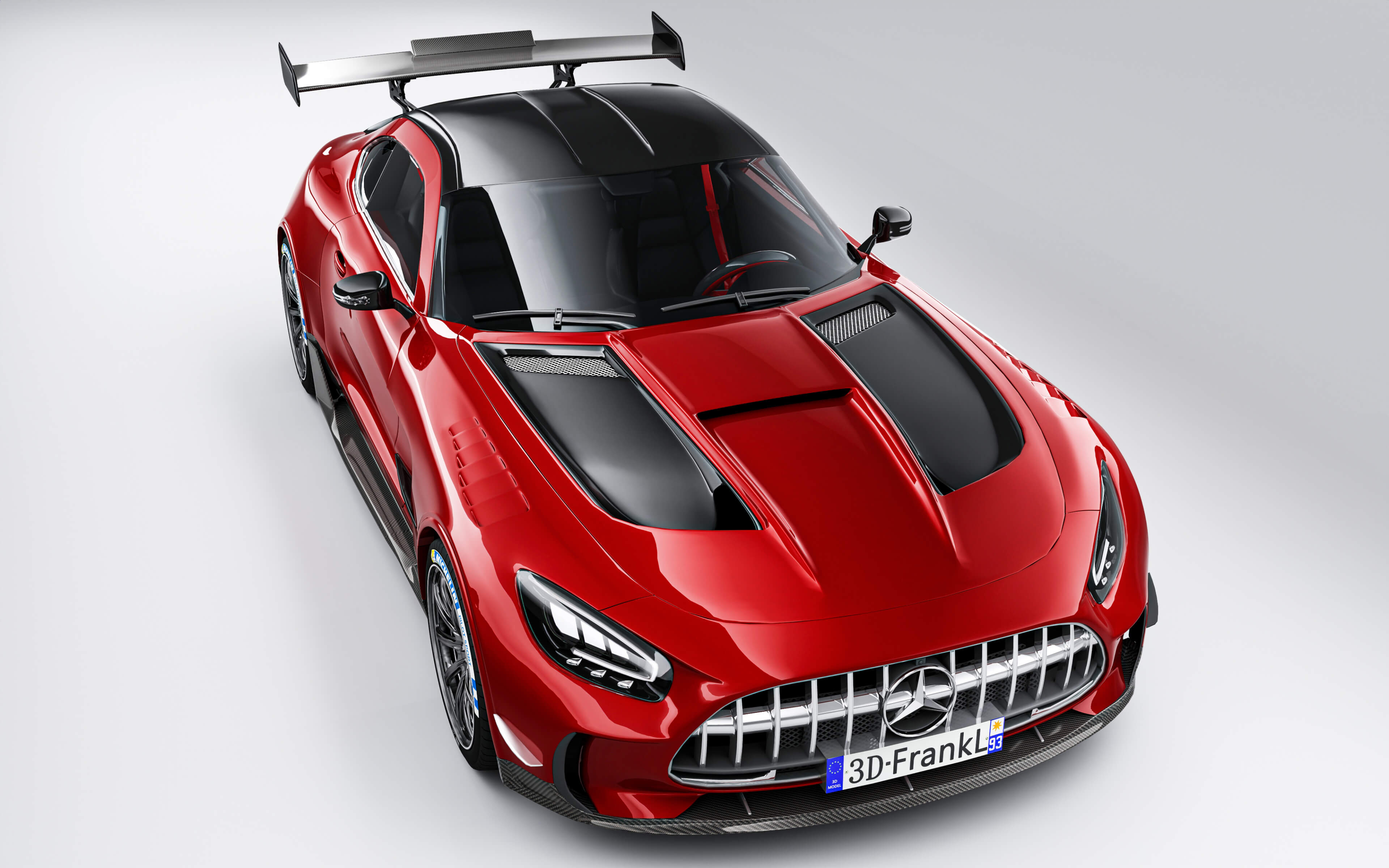 Mercedes AMG GT Track Series - 3D Model by makeL