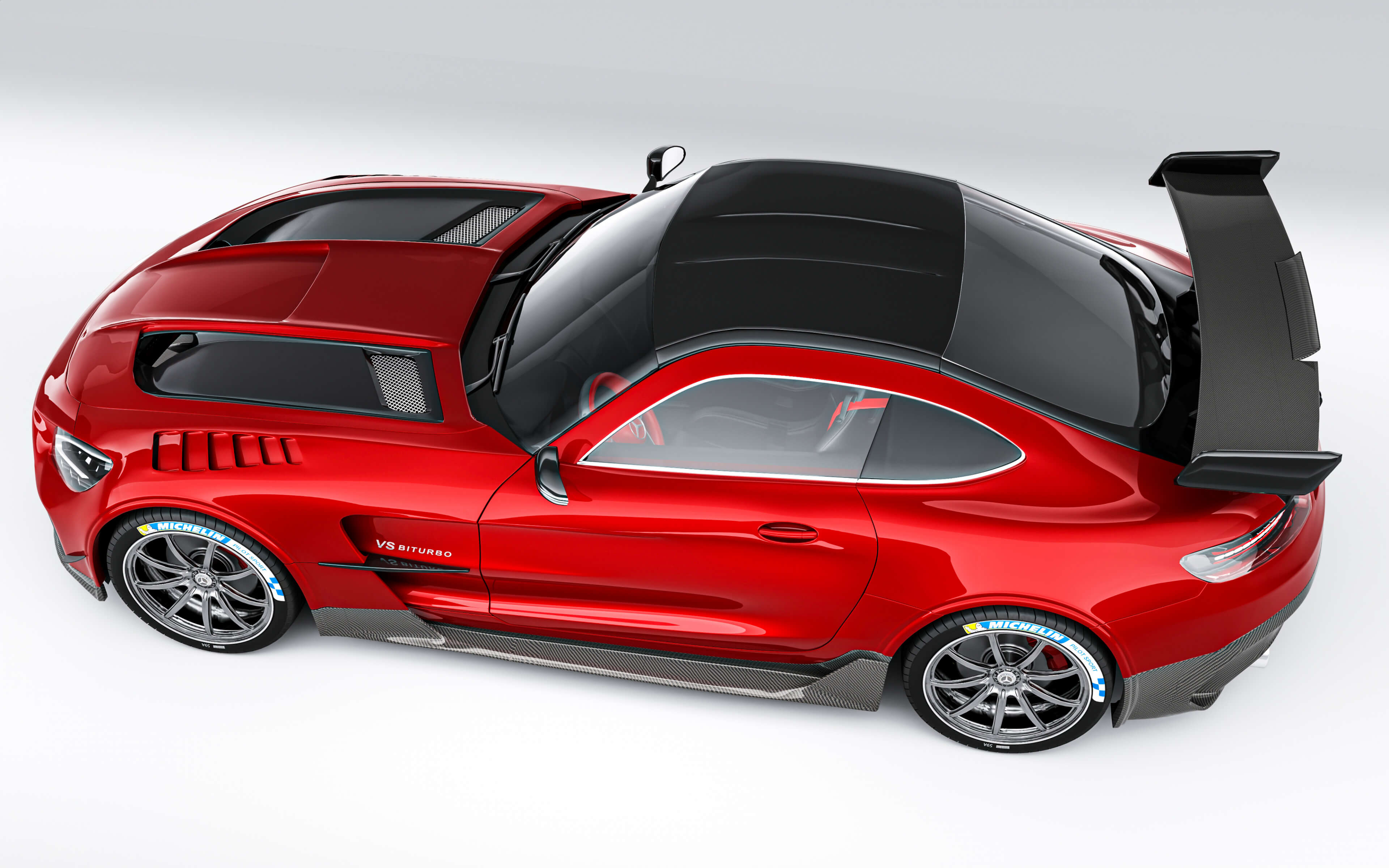 Mercedes AMG GT Track Series - 3D Model by makeL