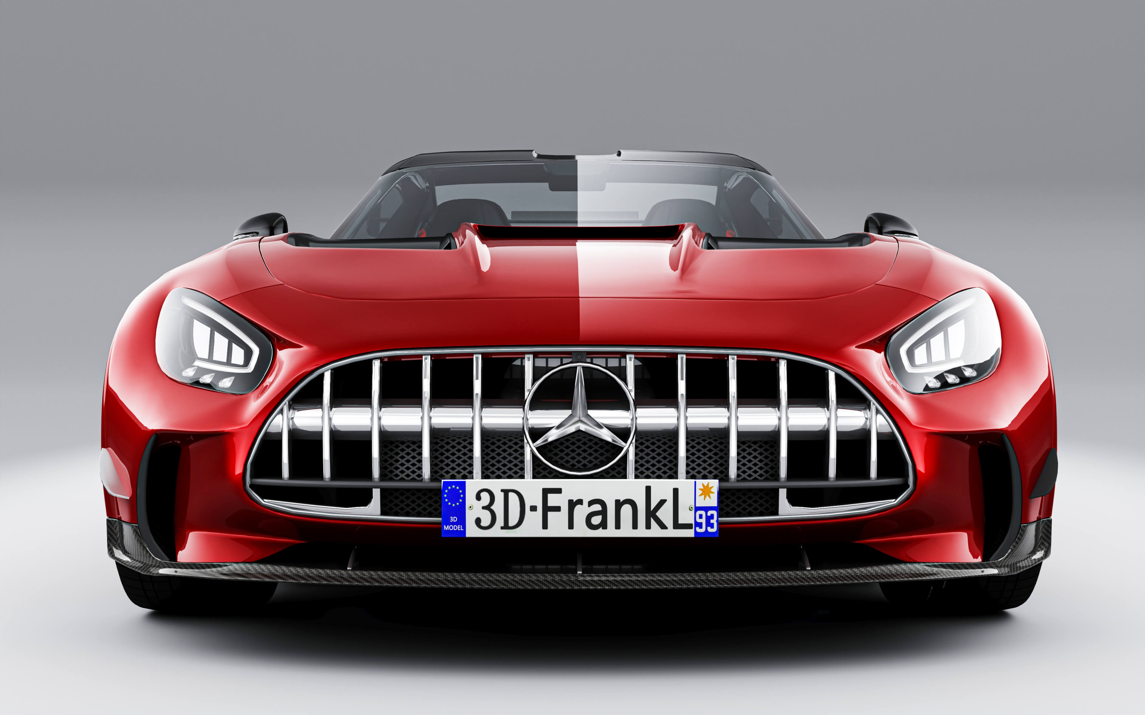Mercedes AMG GT Track Series - 3D Model by makeL