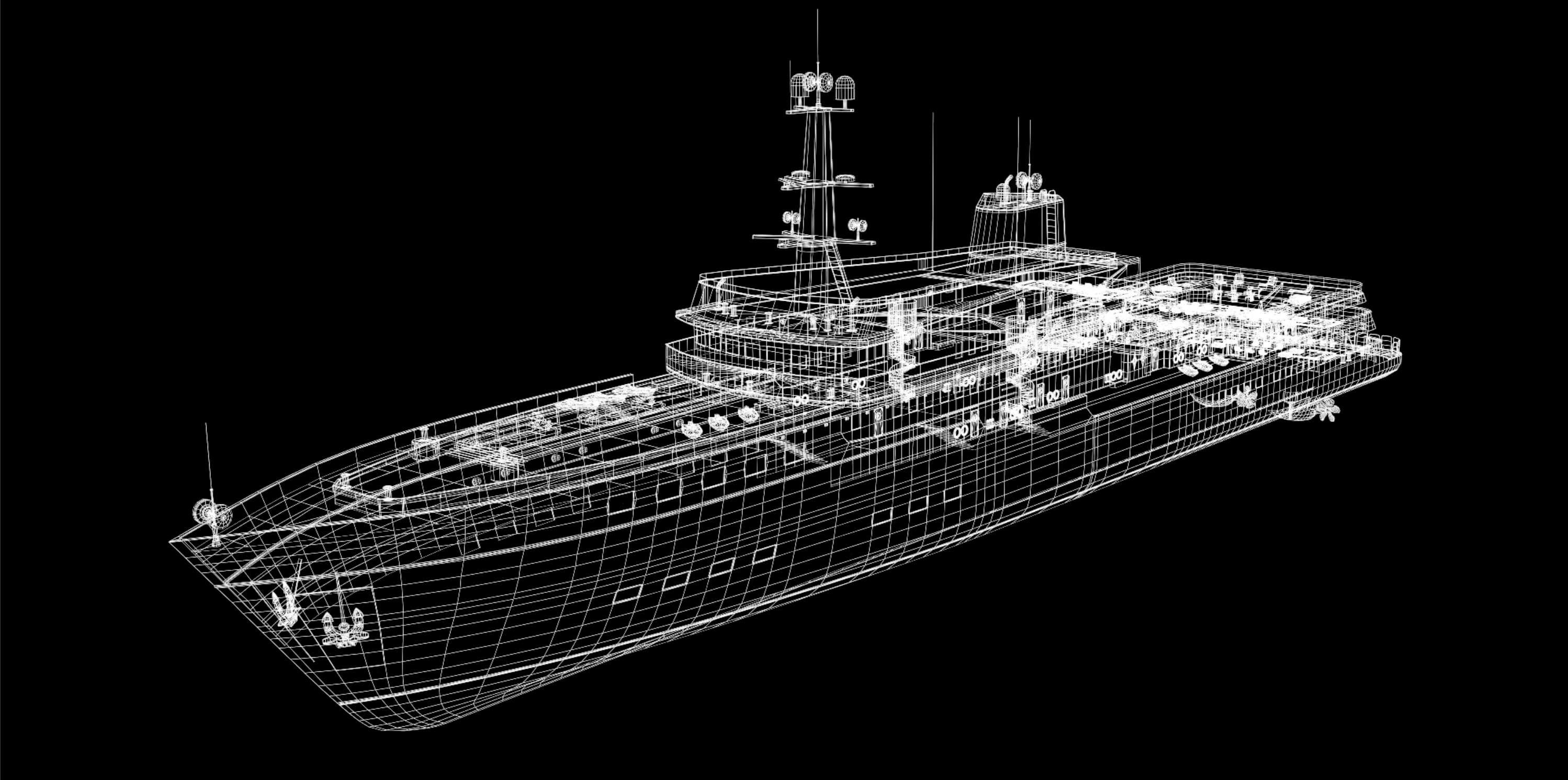 Passenger Cruise Ship Generic - 3D Model by makeL