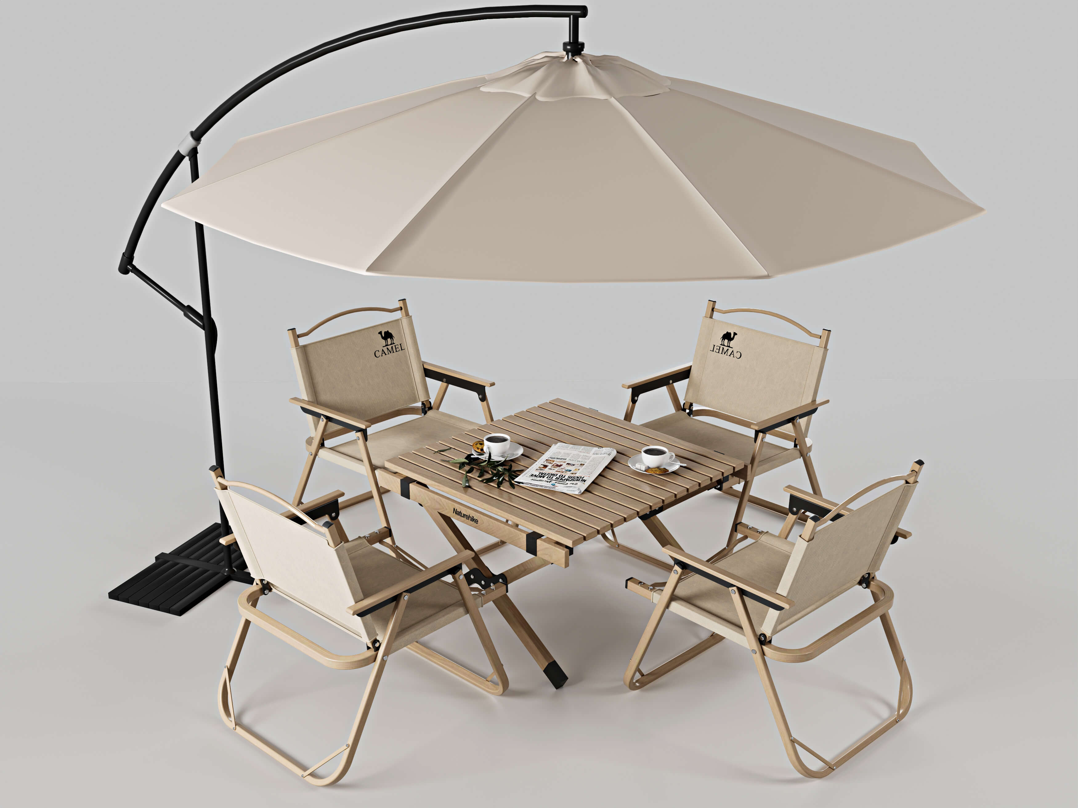 Camping Pack - 3D Model by Maker20