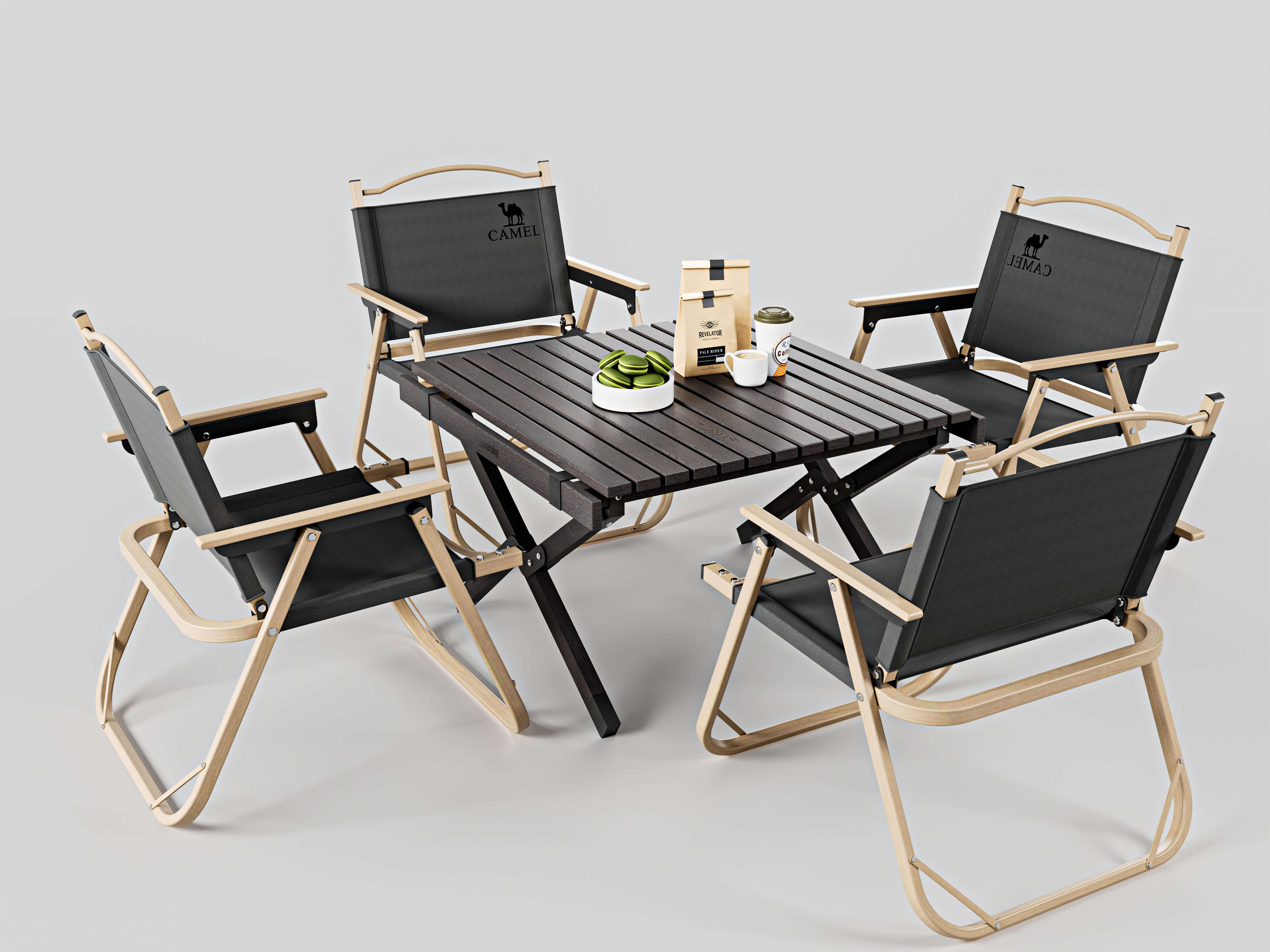 Camping Pack - 3D Model by Maker20