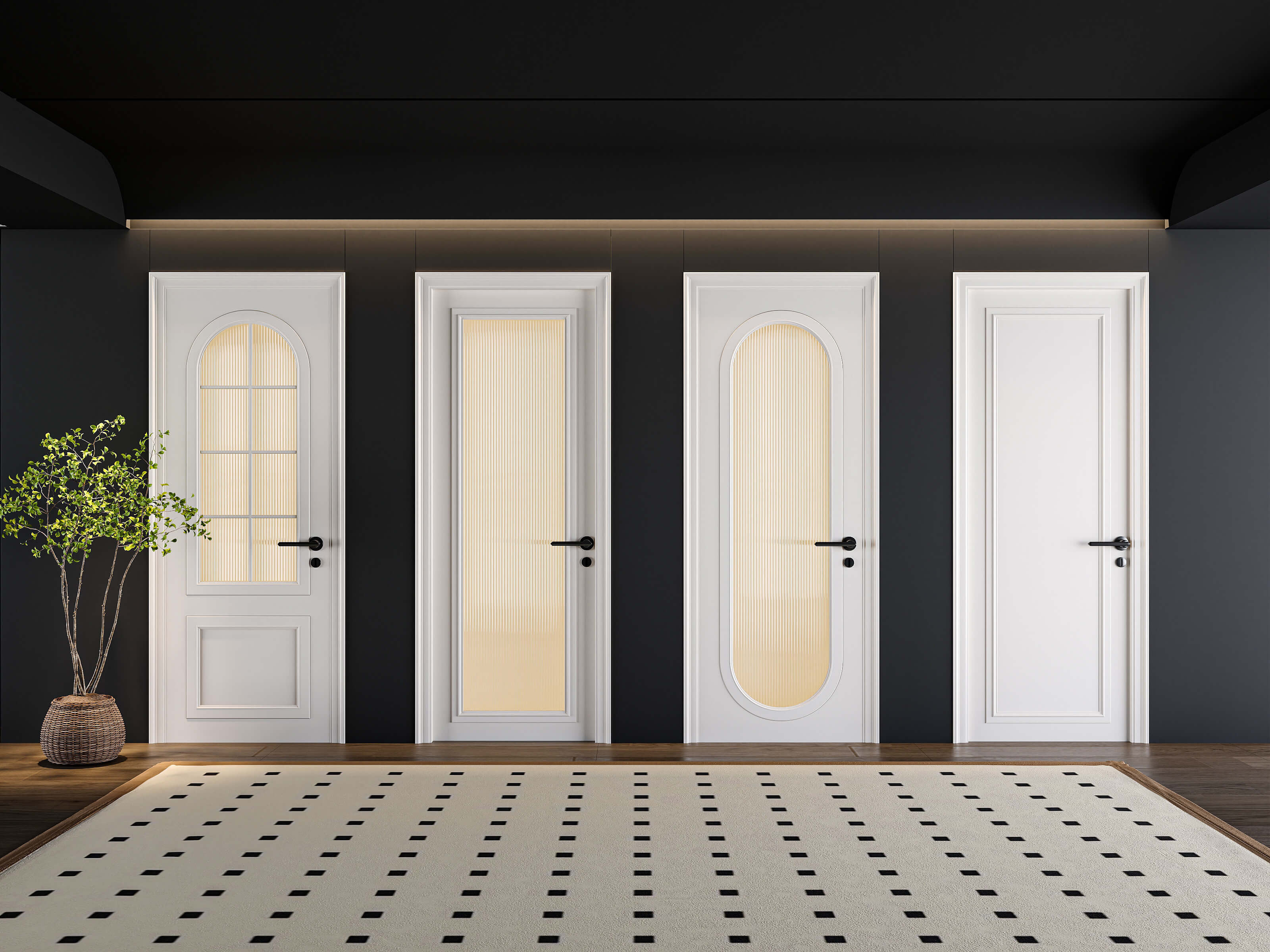 Door 01 3D model by Maker20