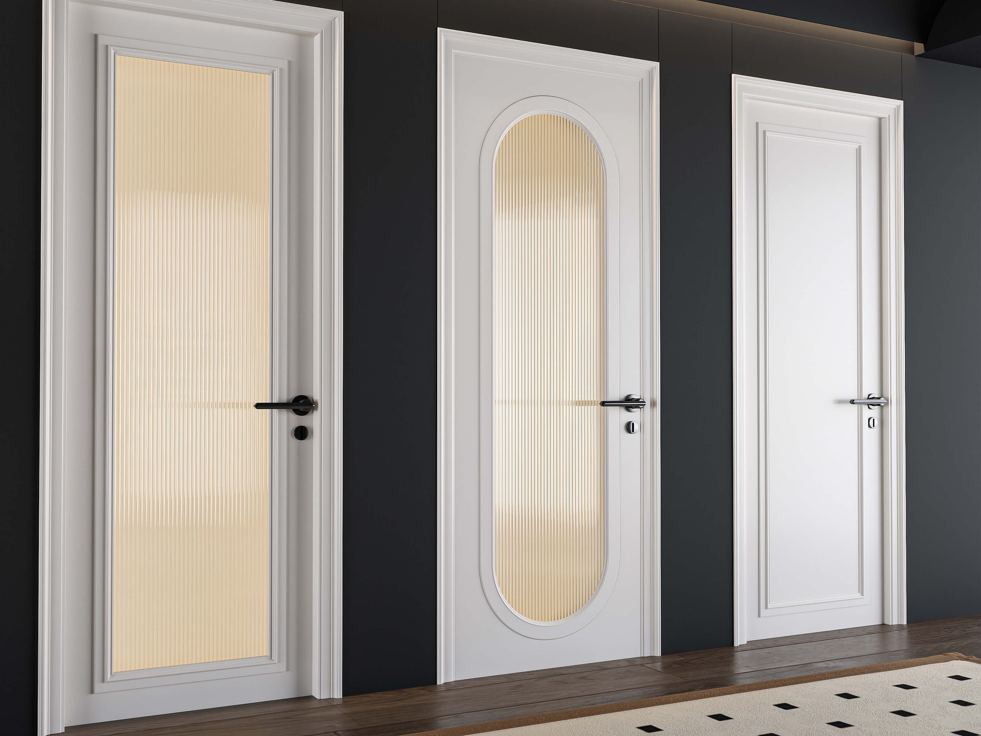 Door 01 3D model by Maker20