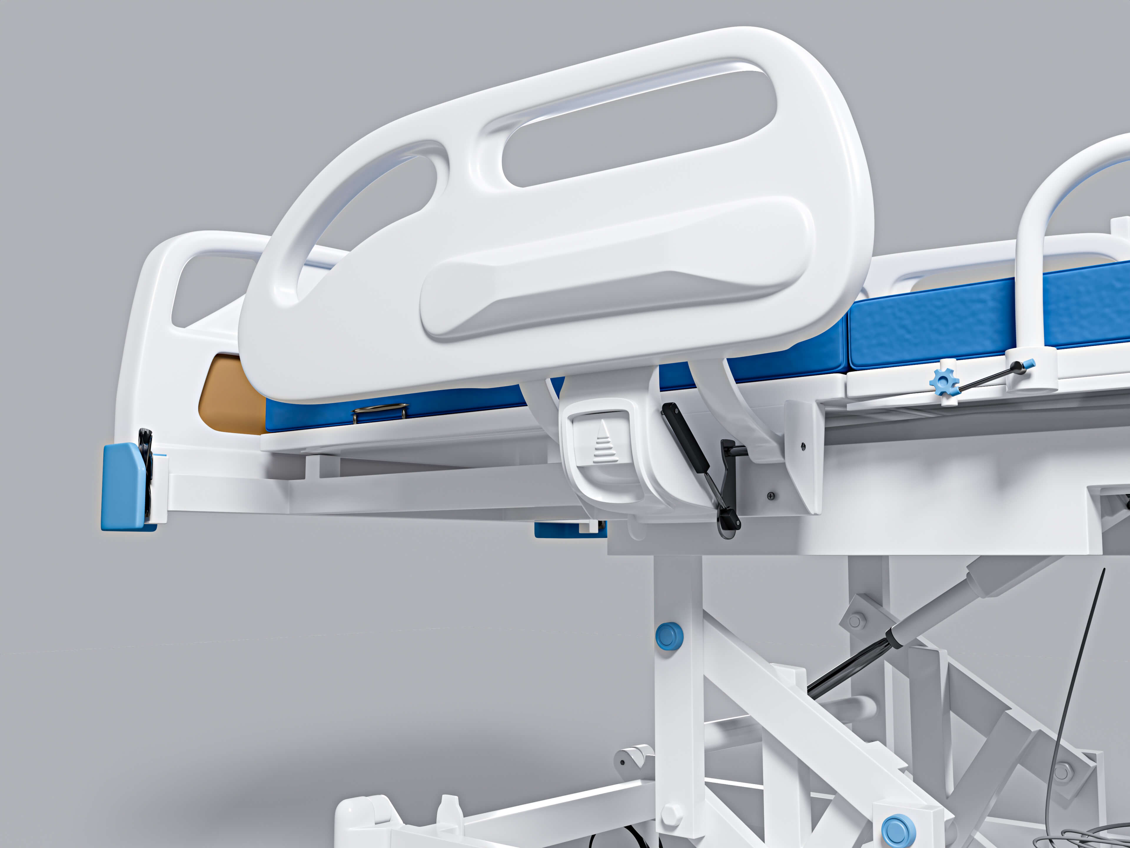 Hospital Bed - 3D Model by Maker20
