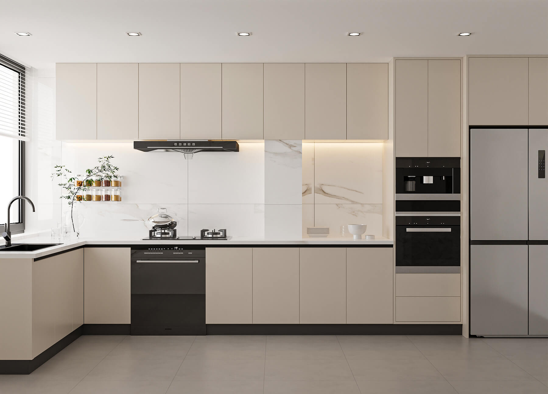 Kitchen 002 3Dmodel - 3D Model by Maker20