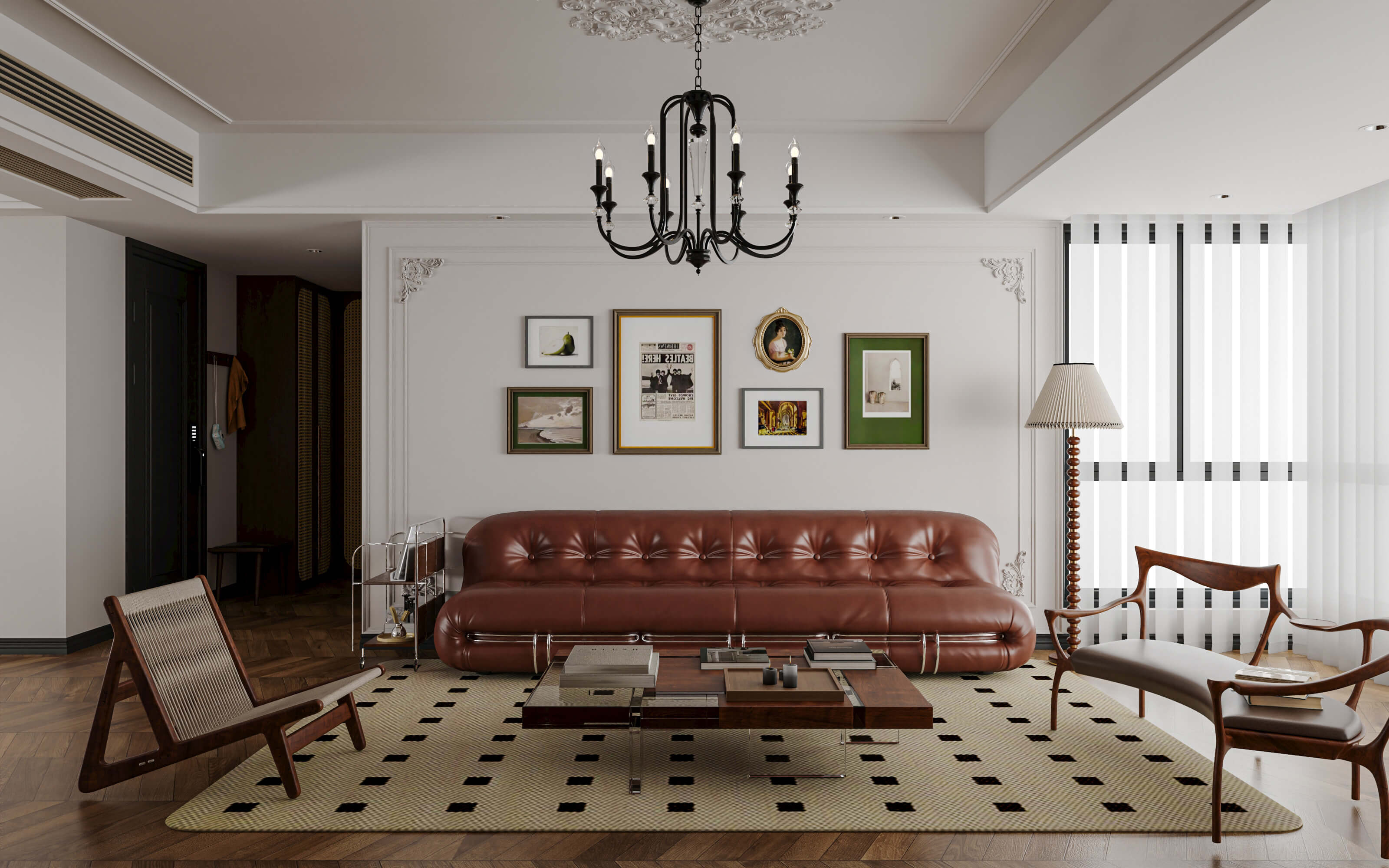 Living Room I Interior Design - 3D Model by Maker20