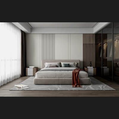 Skp 3D Models | Interiors | Bedrooms | RenderHub