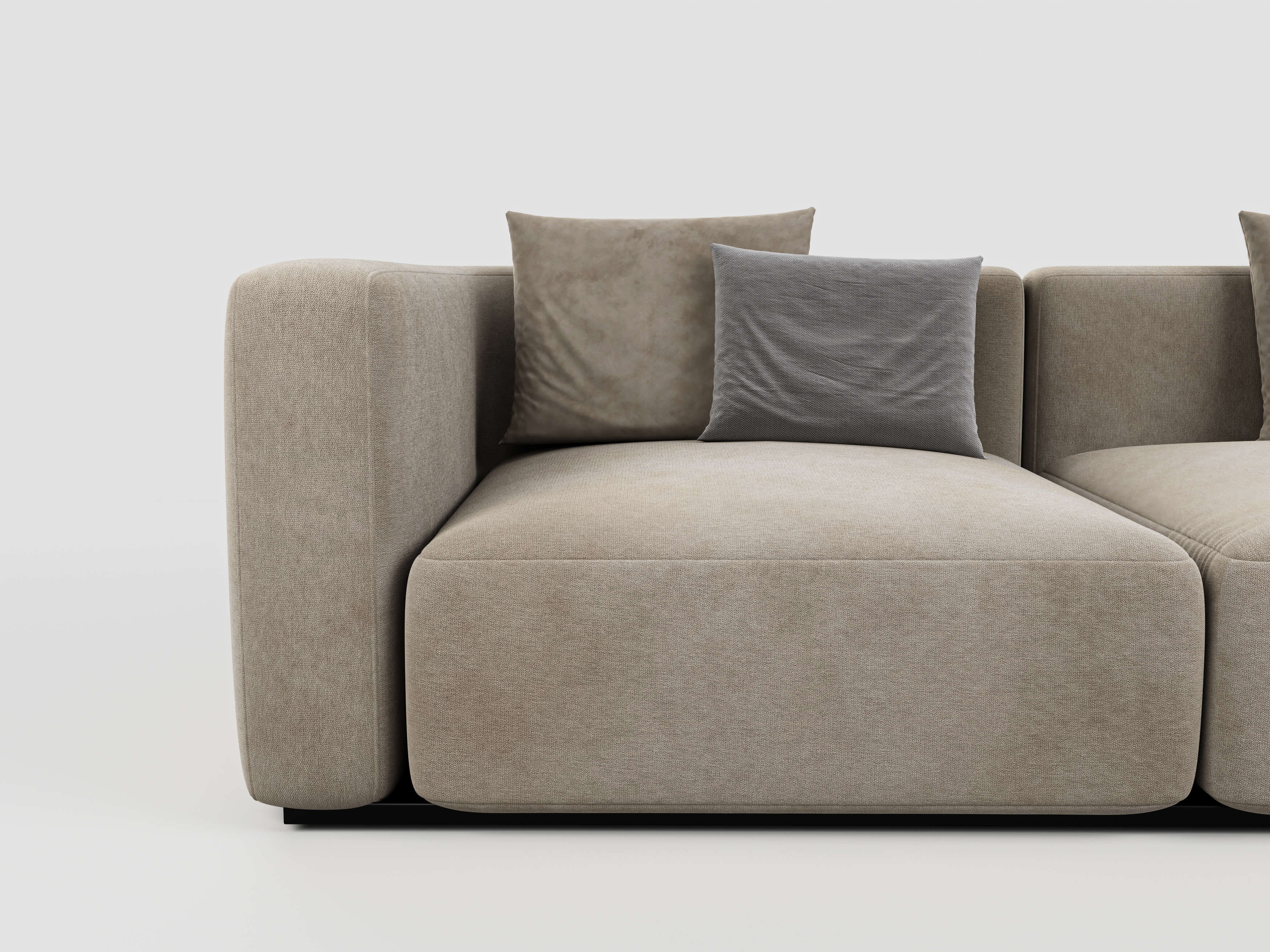 Soft Sofa 3D Model by Maker20