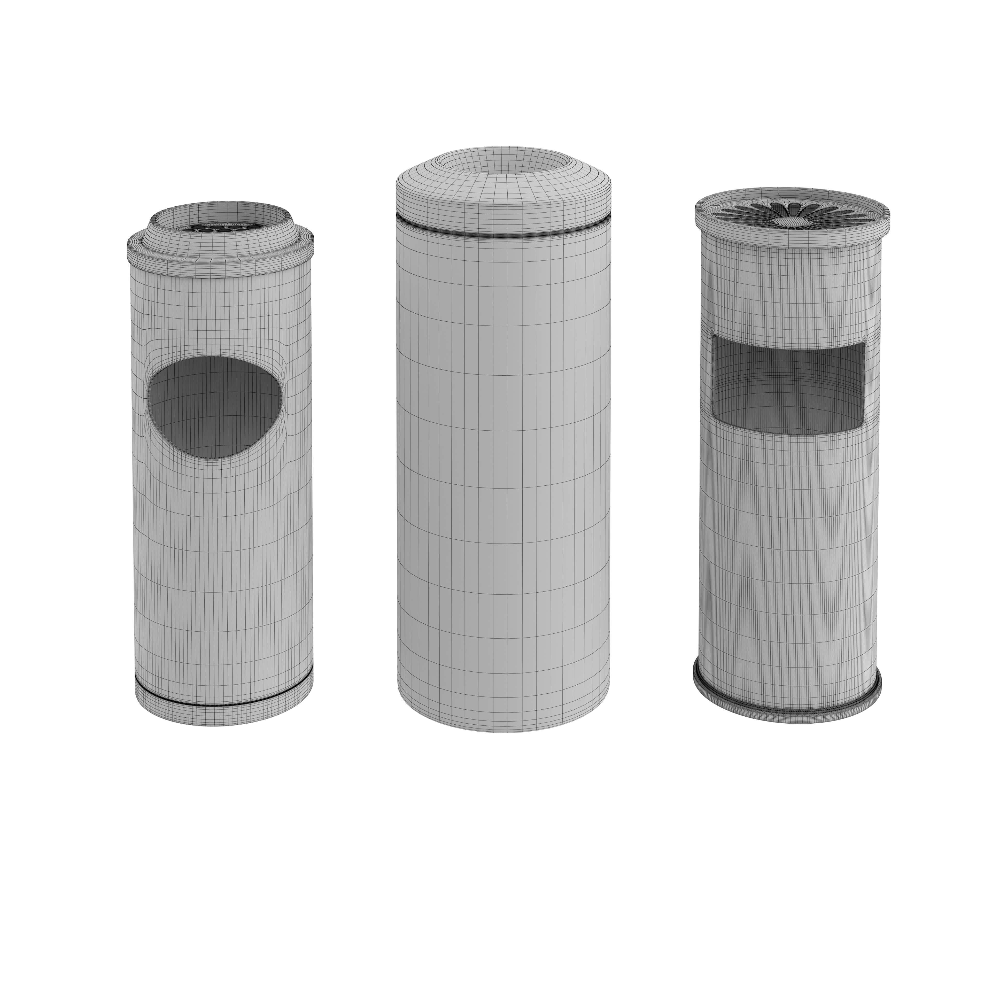 Ash and Papertray - 3D Model by maker3d