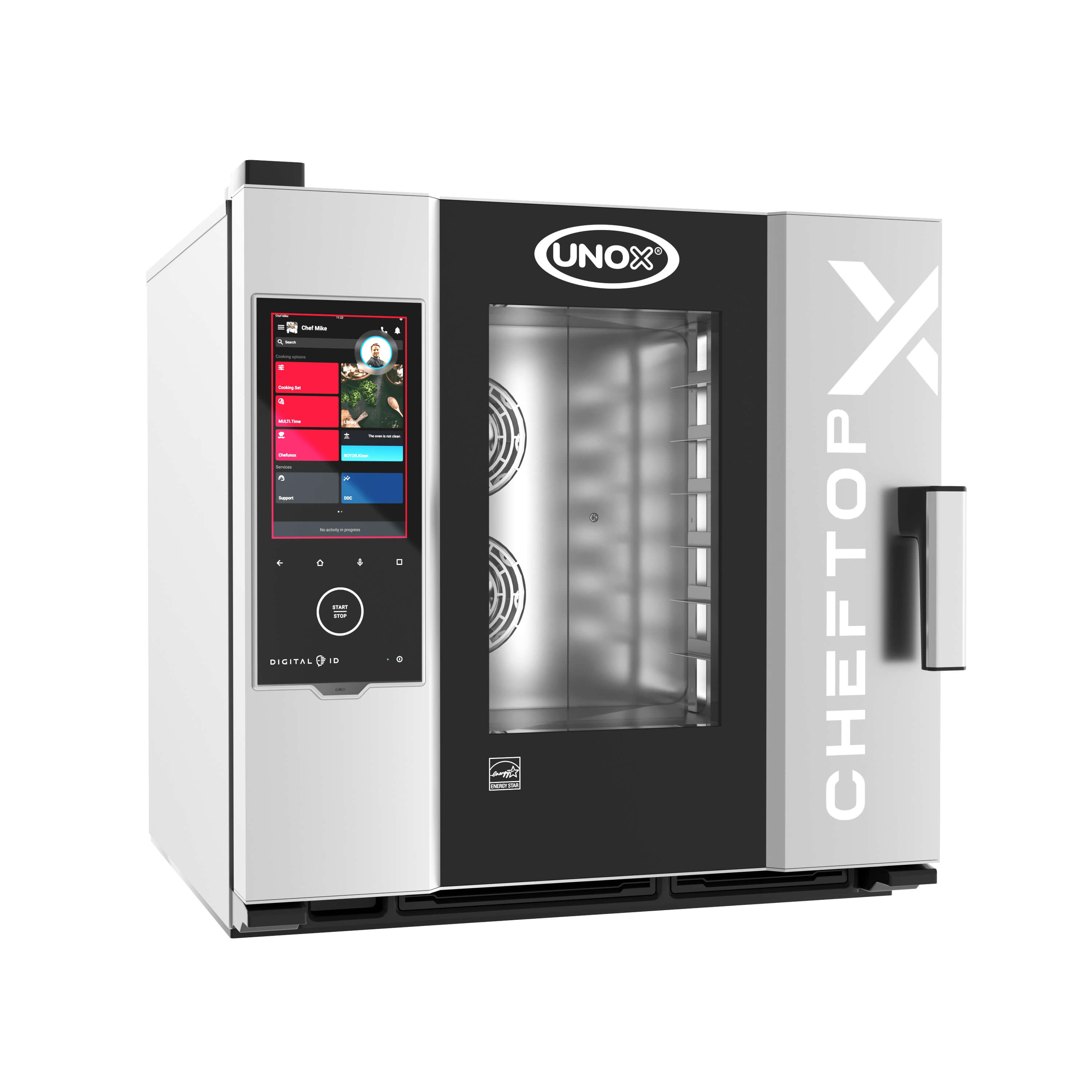 Commercial Combi Oven Unox Cheftop-X 3D Model by maker3d