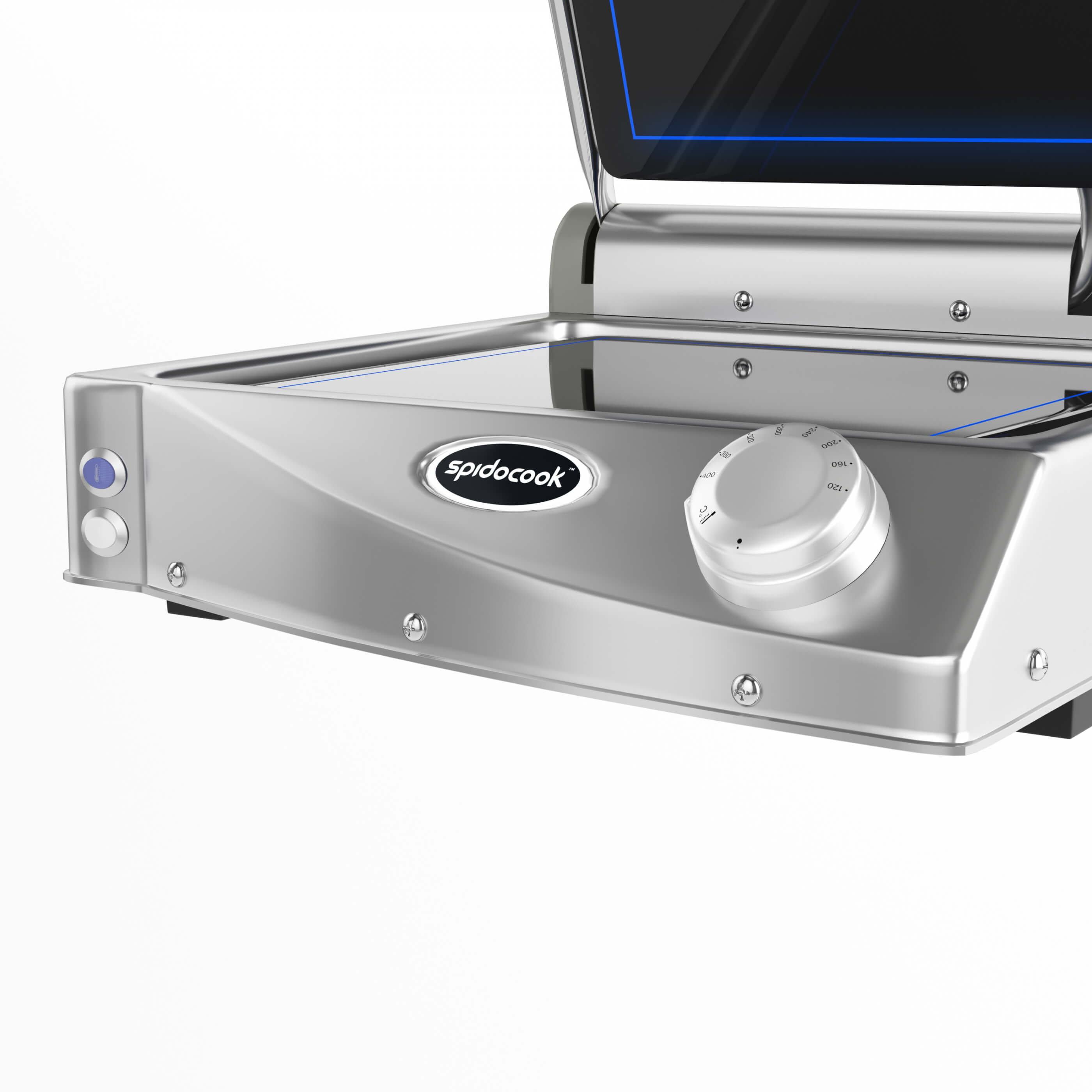 Contact Grill Speedoglass With Black Plate - 3D Model by maker3d