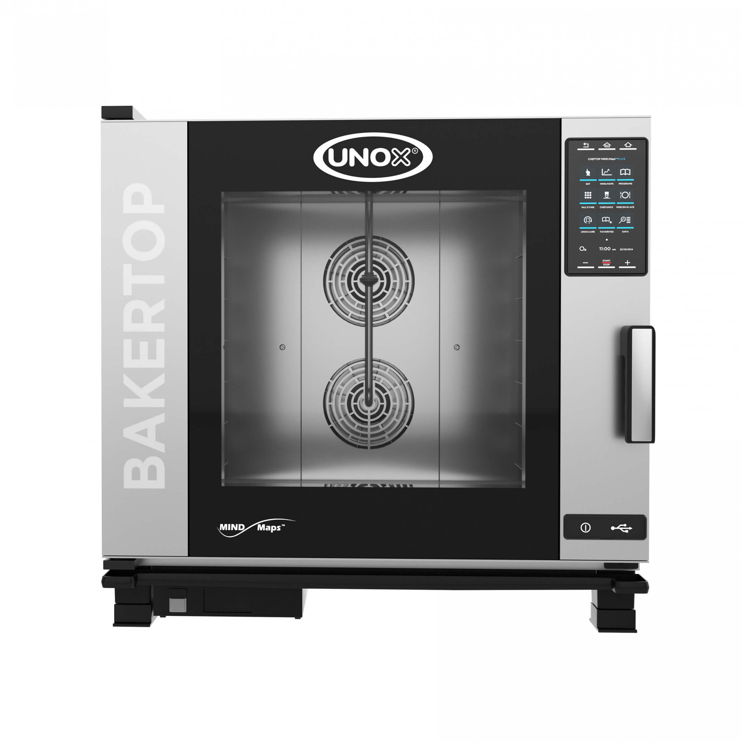 Commercial combi oven Unox BAKERTOP 3D Render by maker3d