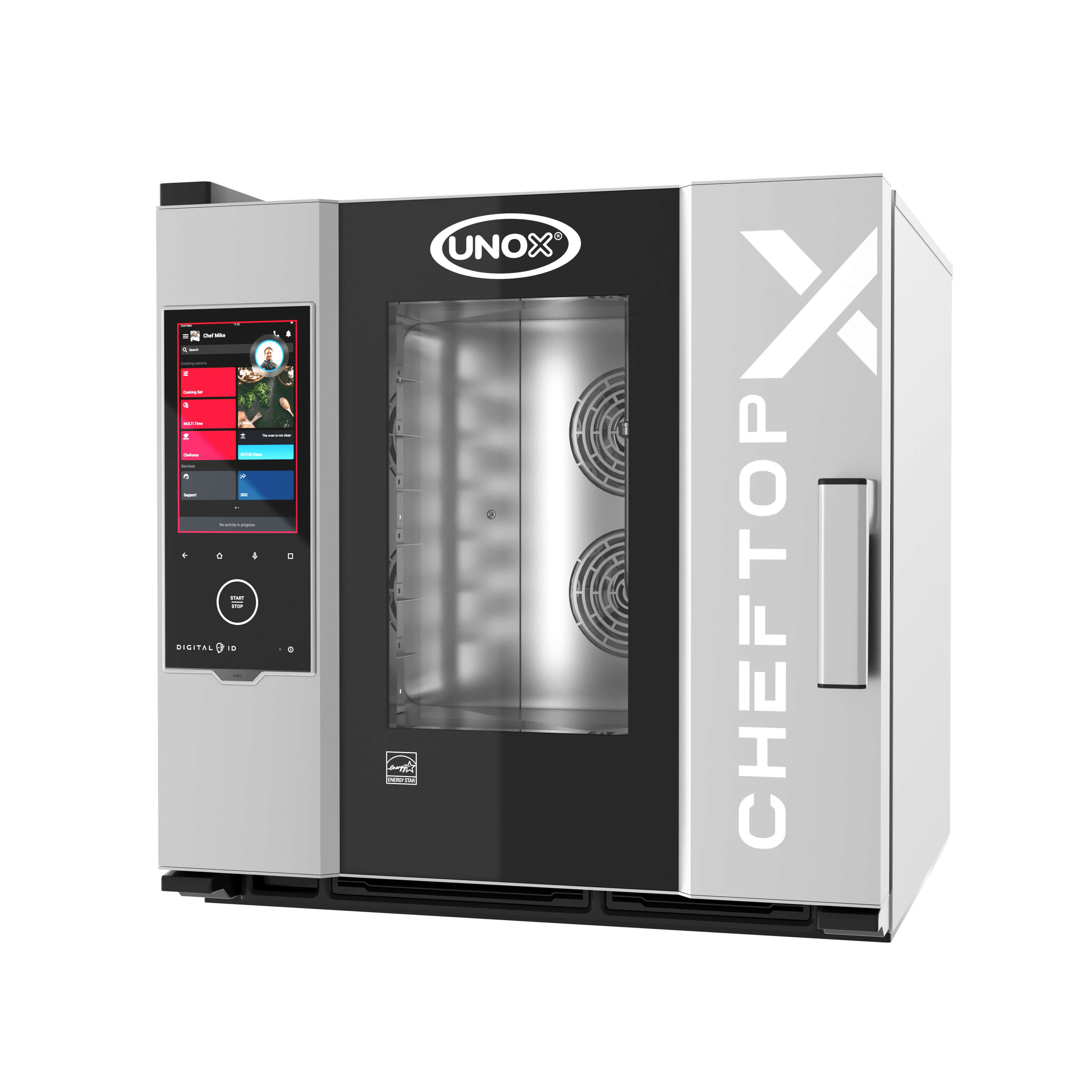 Commercial Combi Oven Unox Cheftop-X 3D Render by maker3d