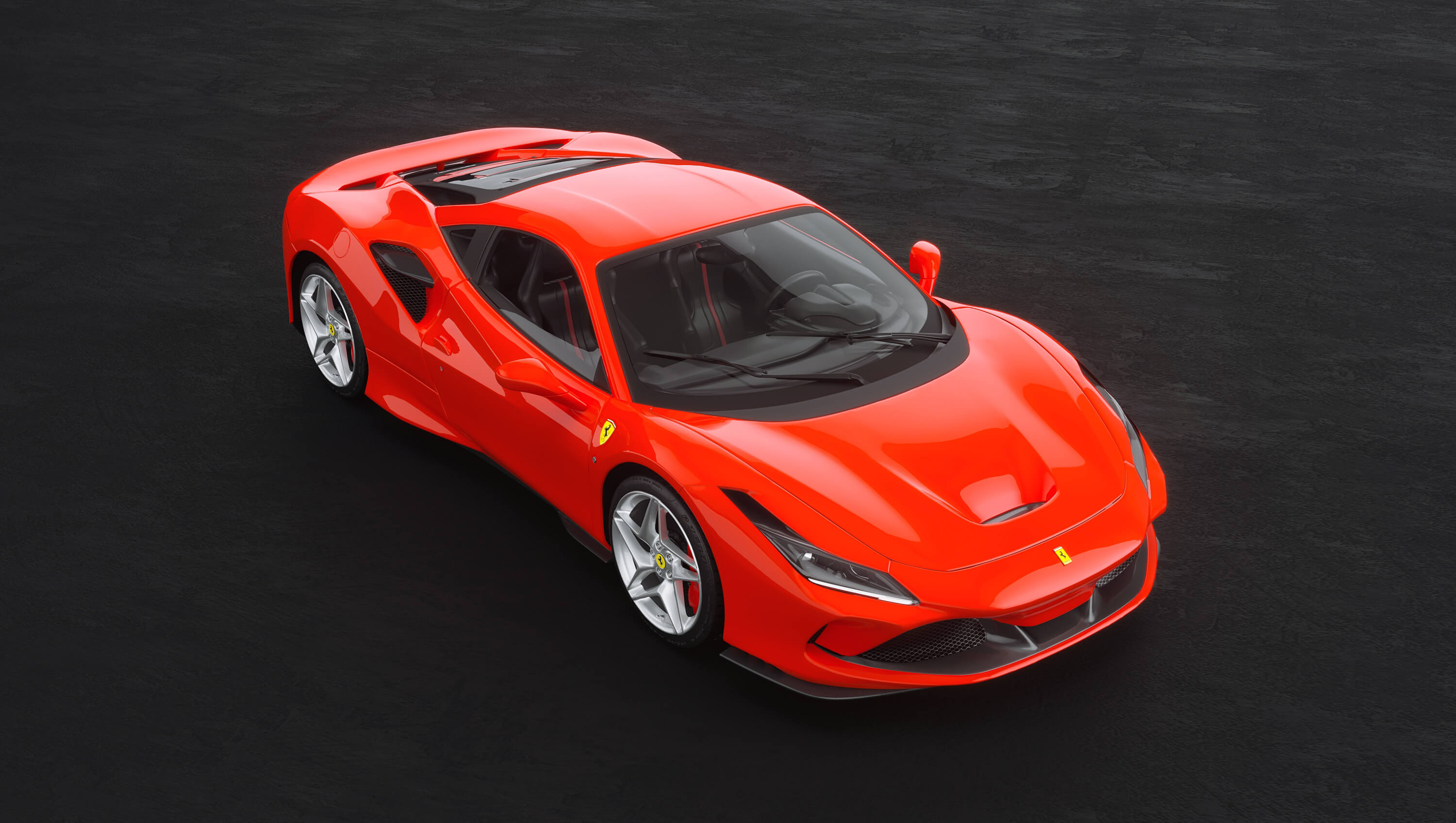 Ferrari F8 Tributo 3D Render, Digital Art by maker3d