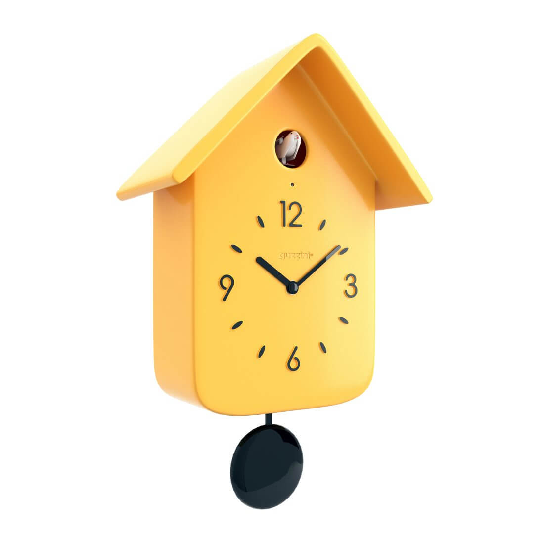 Qq Cuckoo Clock by Guzzini 3D Render, Digital Art by maker3d