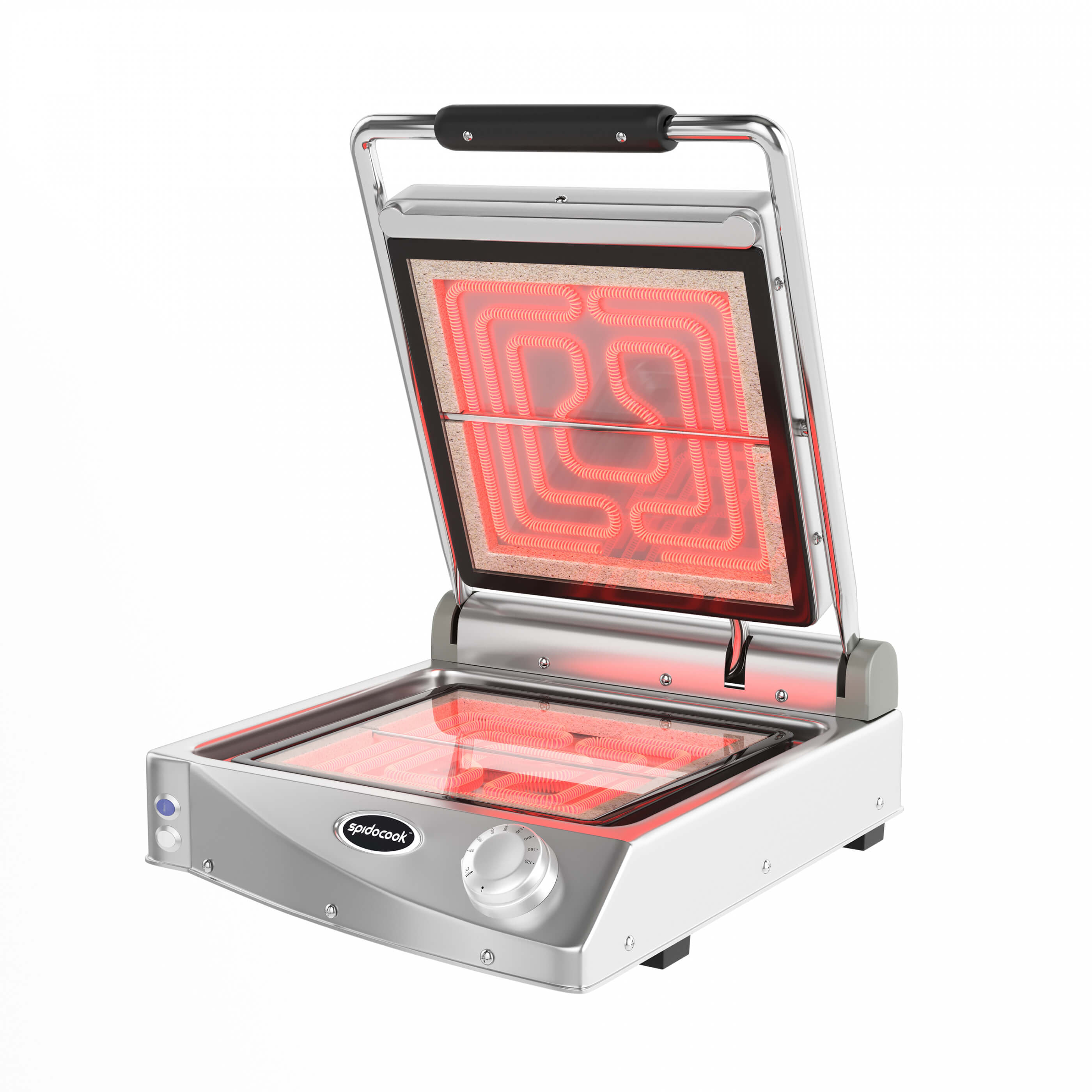 Glass Ceramic Contact Grill Speedoglass - 3D Model by maker3d