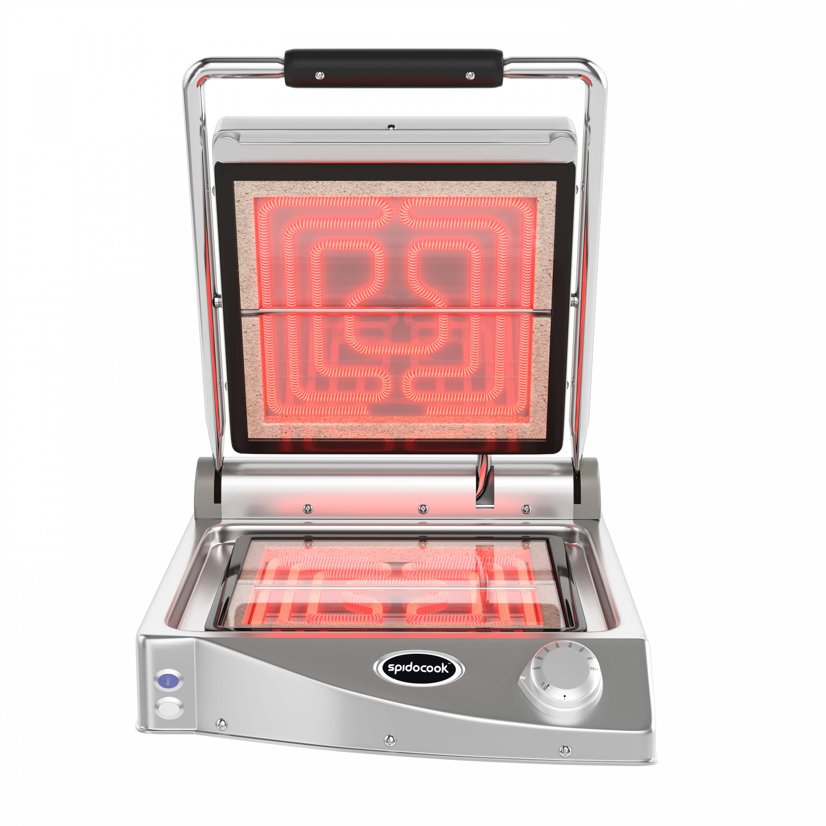 Glass Ceramic Contact Grill Speedoglass - 3D Model by maker3d