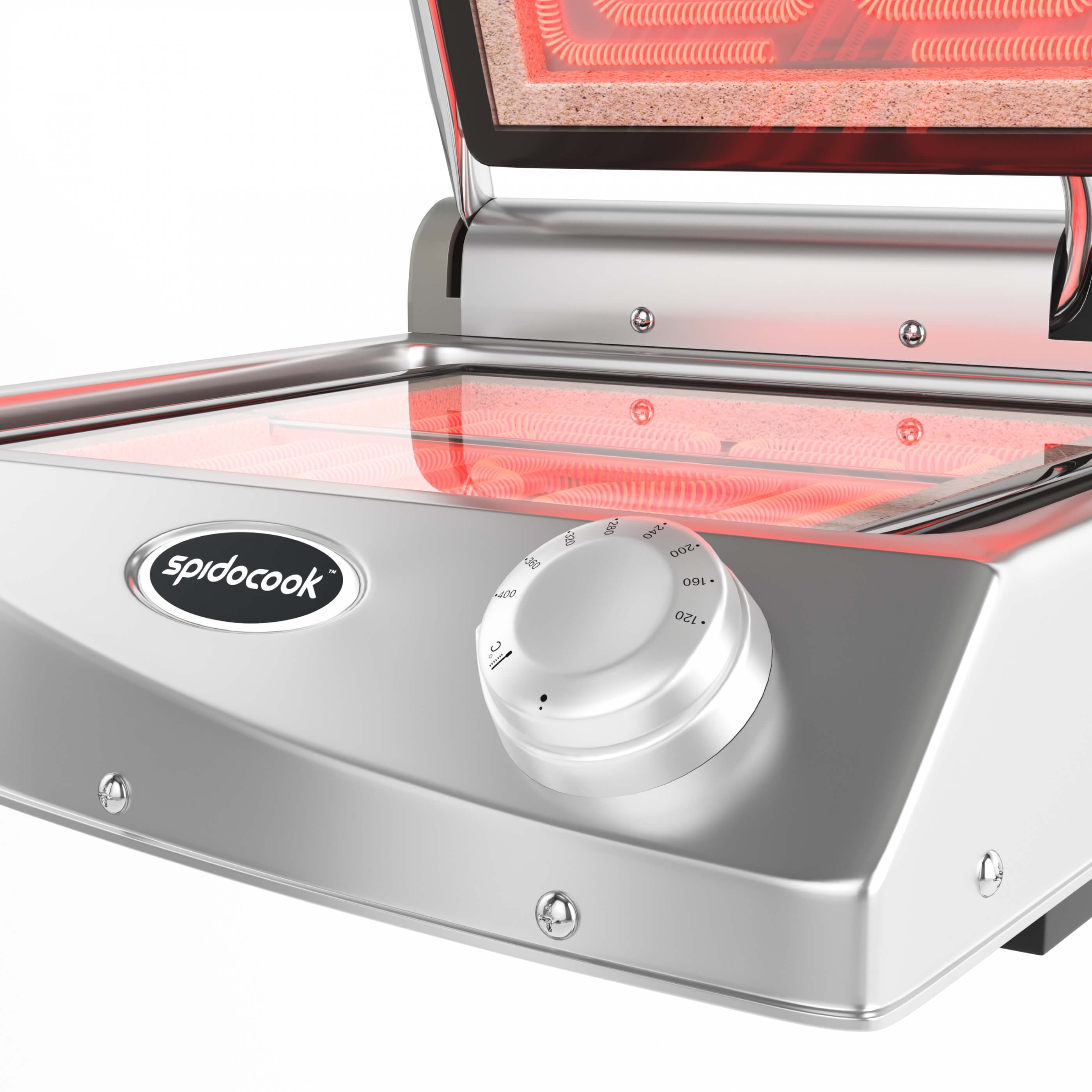 Glass Ceramic Contact Grill Speedoglass - 3D Model by maker3d