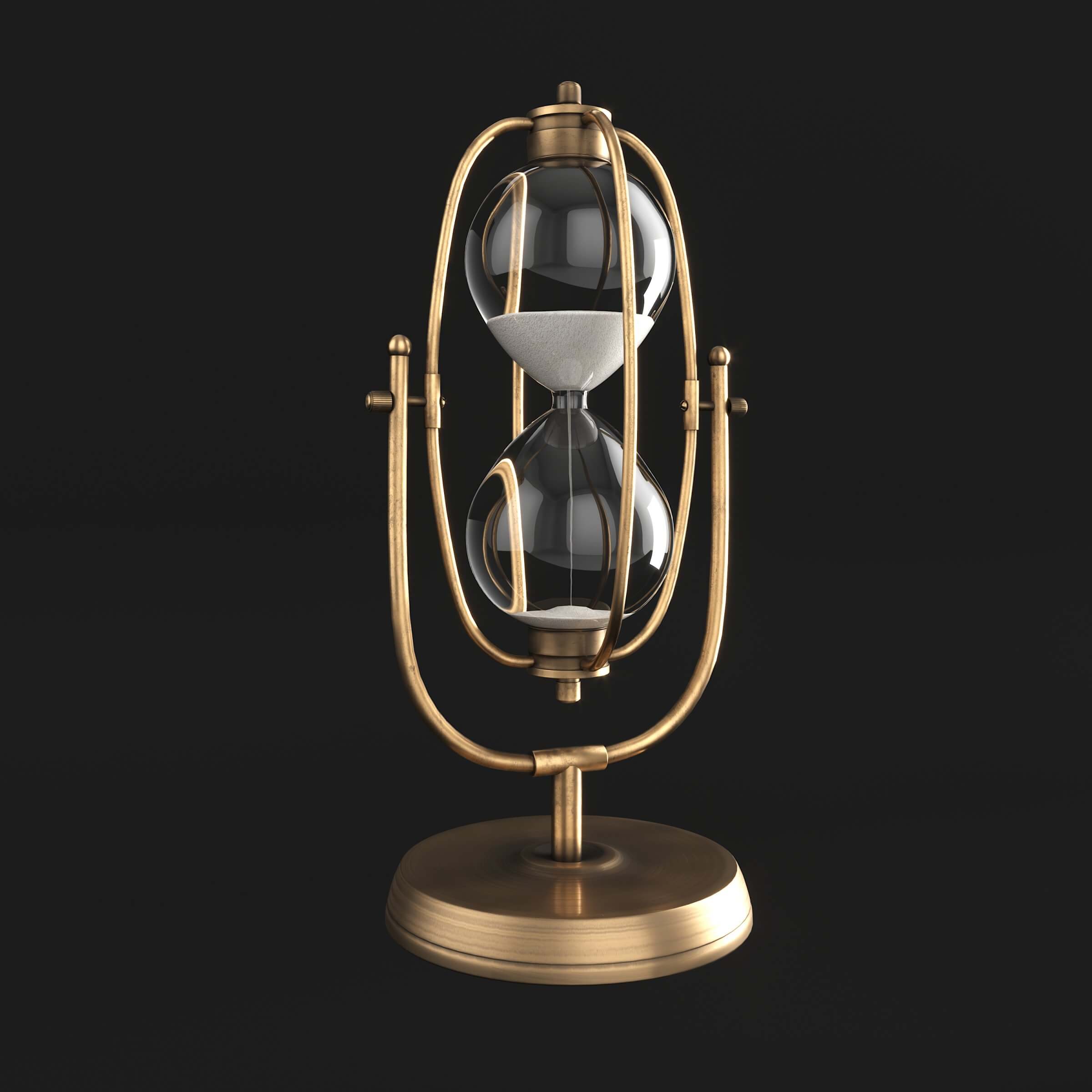 Home Decor - Sand Clock 3D Model by maker3d