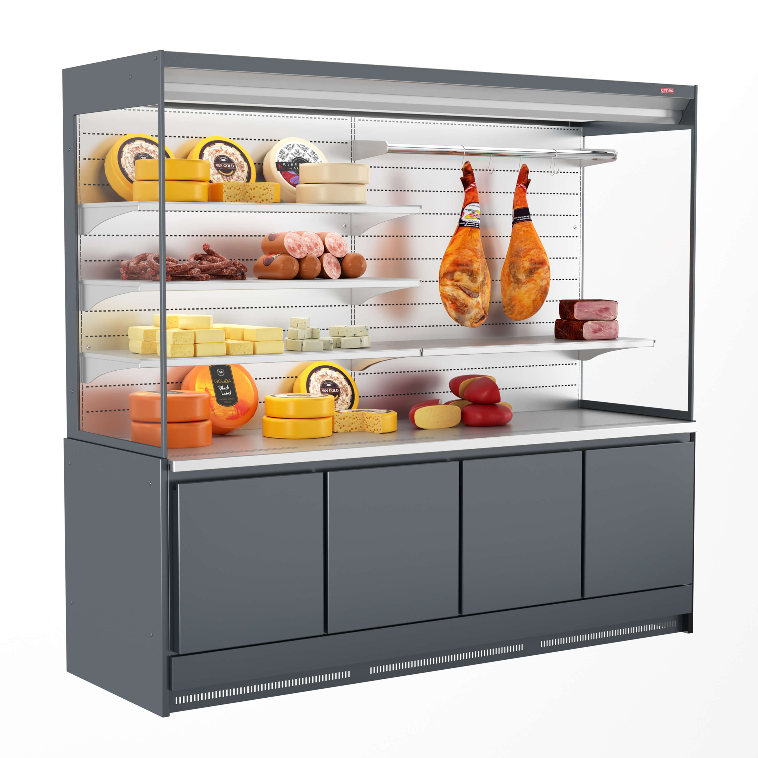 Rear Service Cabinet Losanna - 3D Model by maker3d