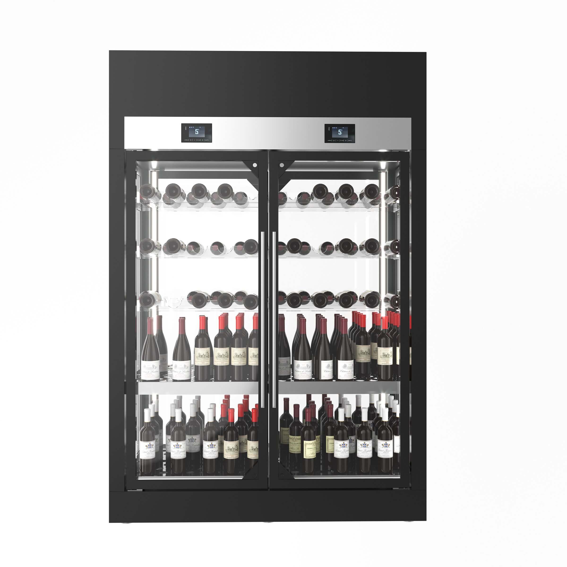 Refrigerated Display Cabinet Wine Library - 3D Model by maker3d
