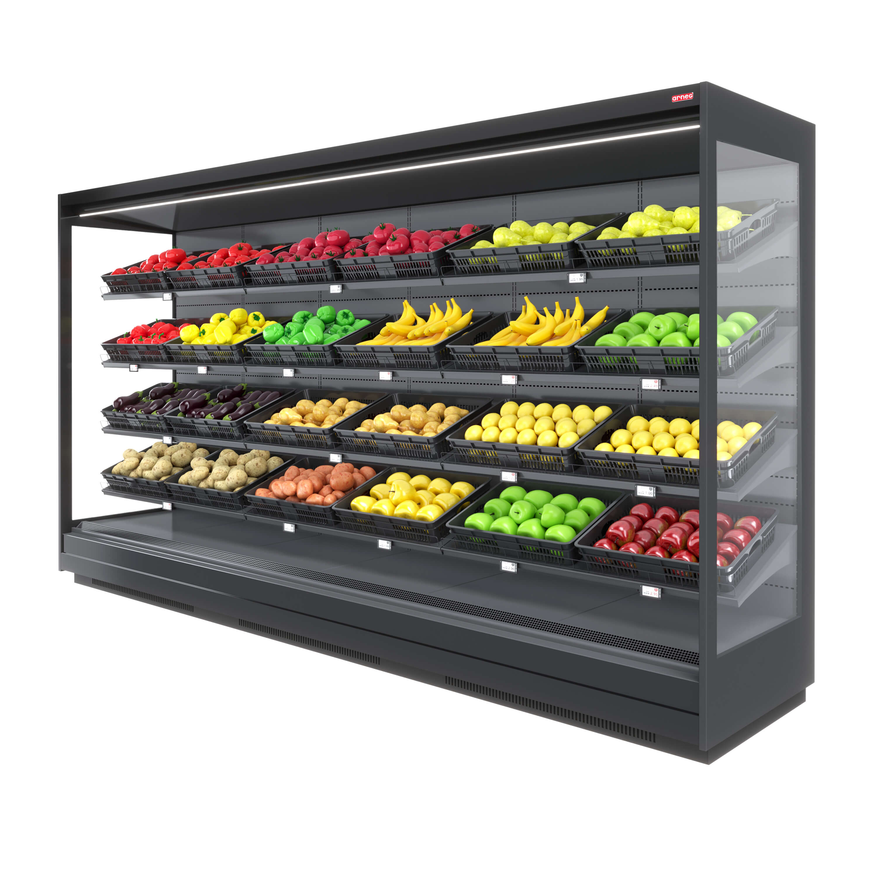 Refrigerated Display Case Arneg - 3D Model by maker3d