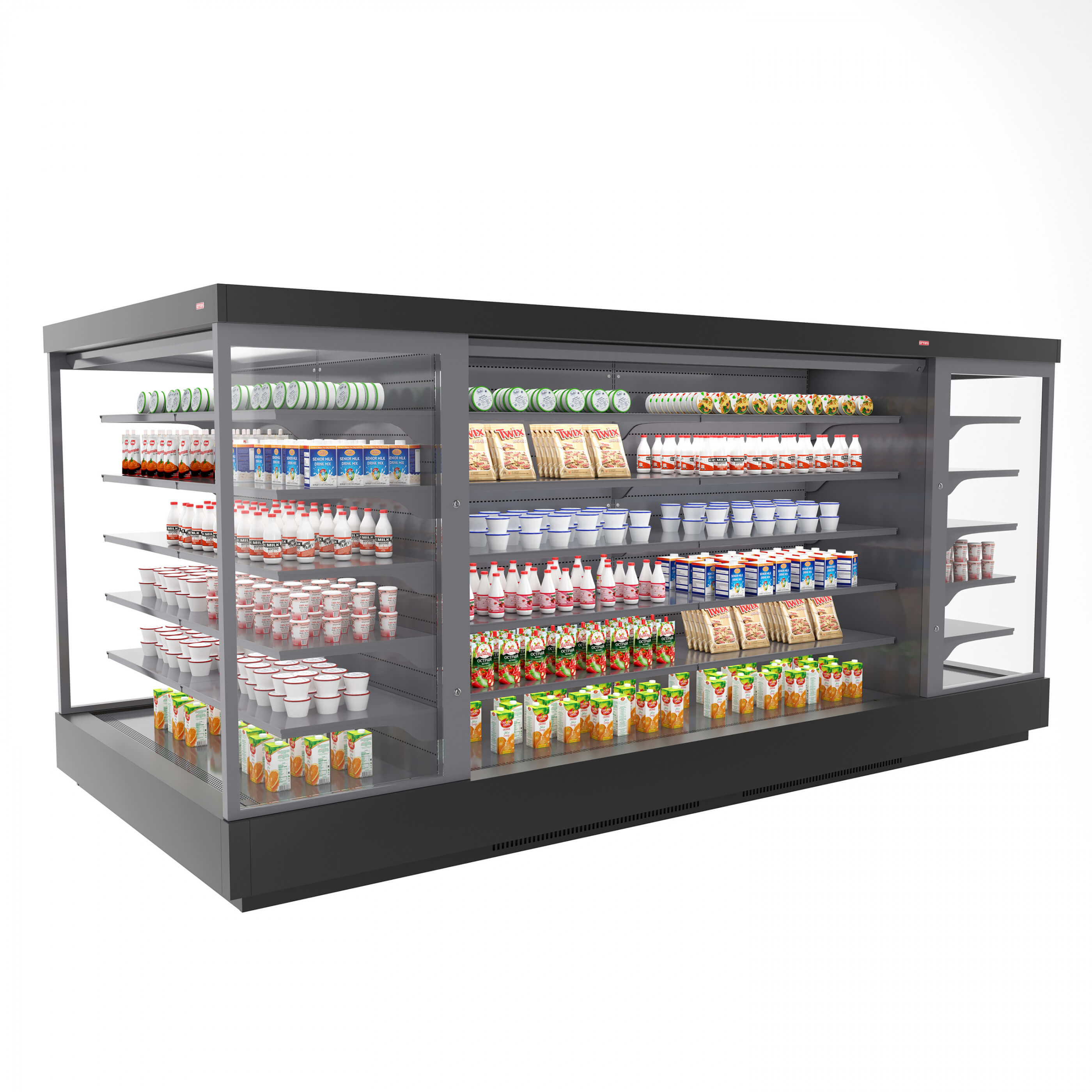 Refrigerated Showcase Arneg Panama - 3D Model by maker3d