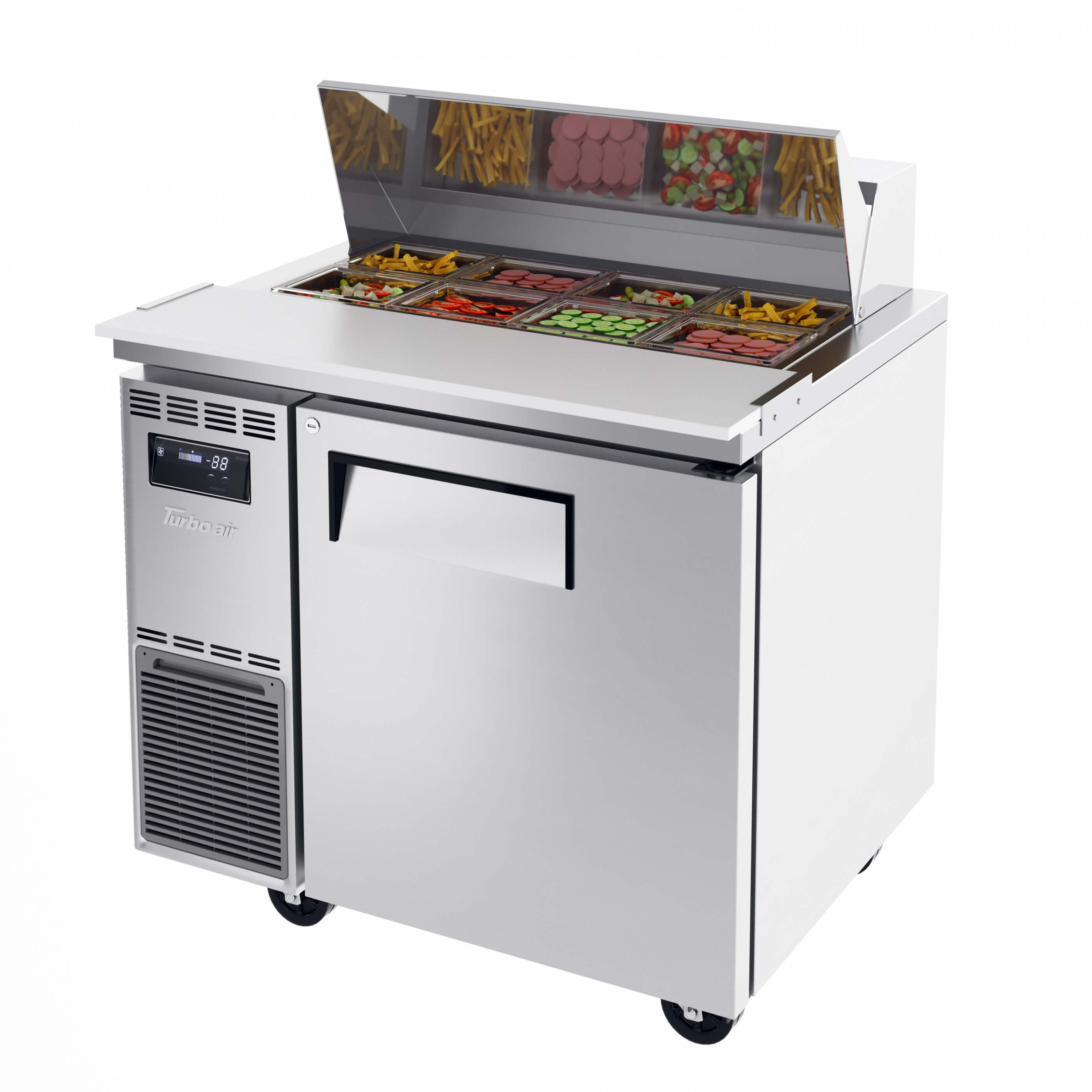 Salad Prep Table Turbo Air - 3D Model by maker3d