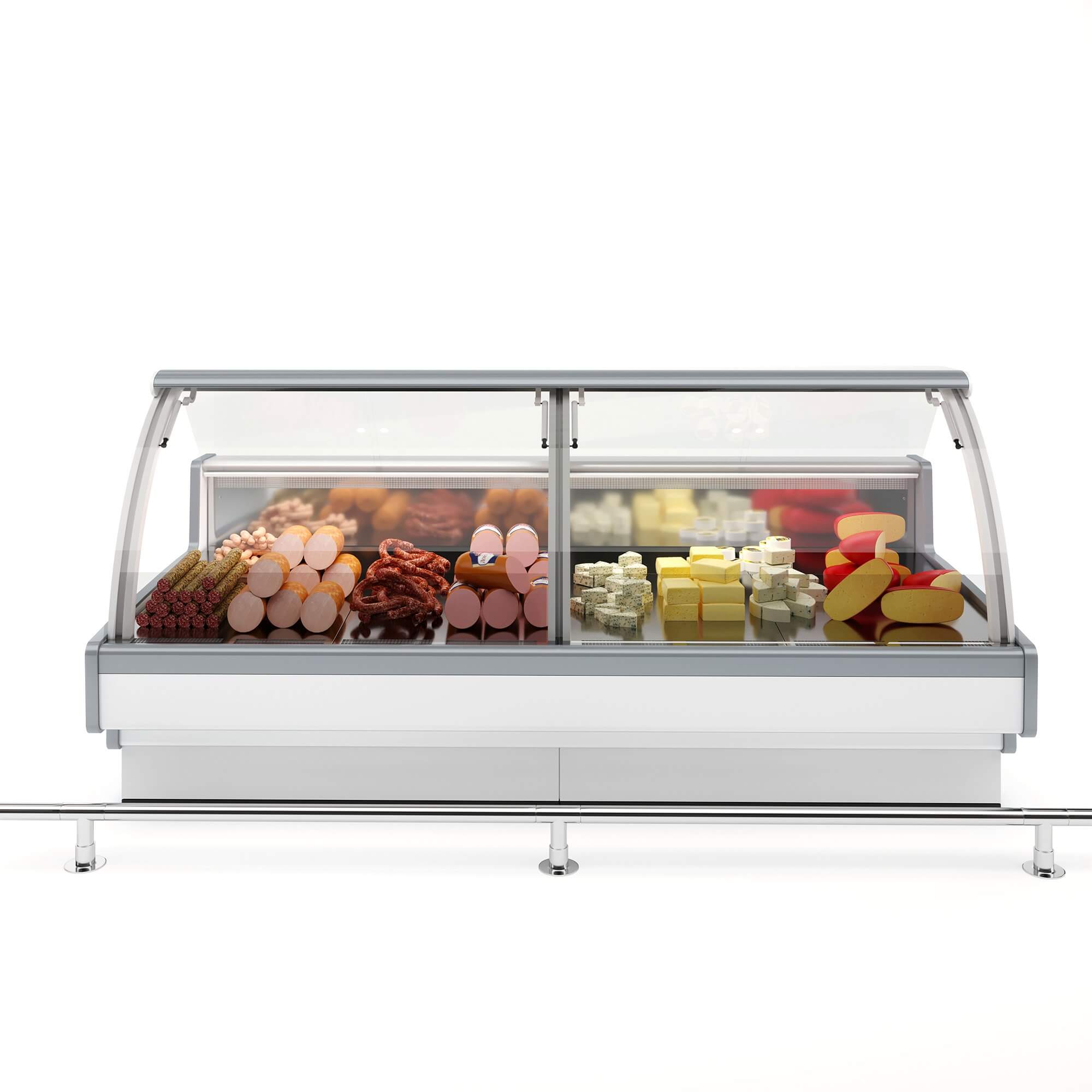Serve-Over Counters By Arneg 3D Model by maker3d