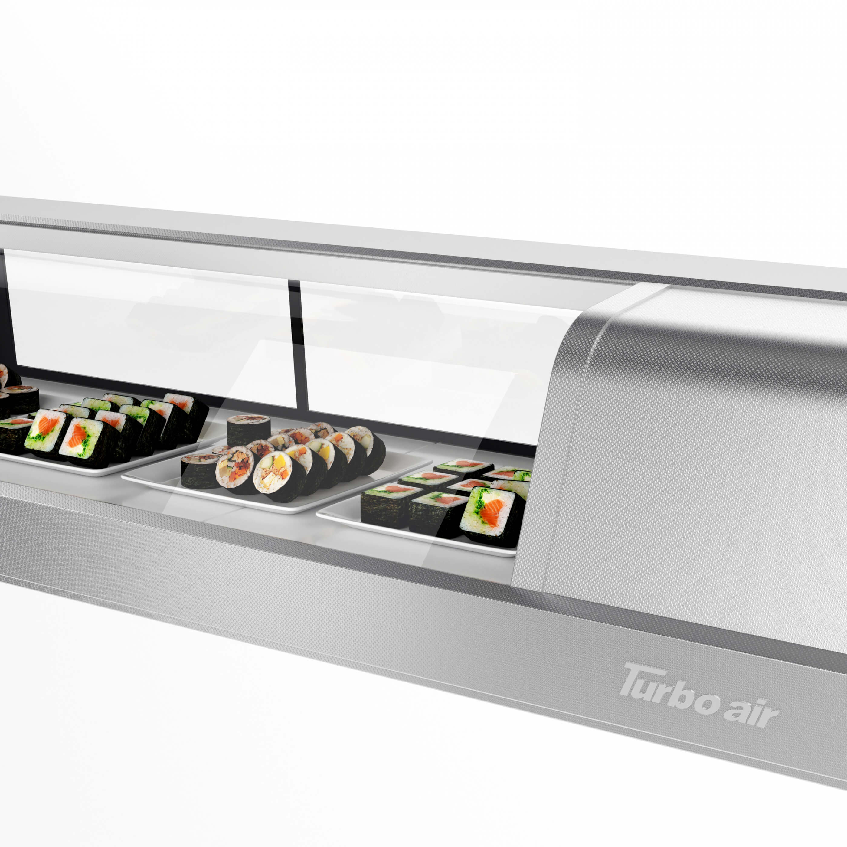 Sushi Case Turbo Air - 3D Model by maker3d