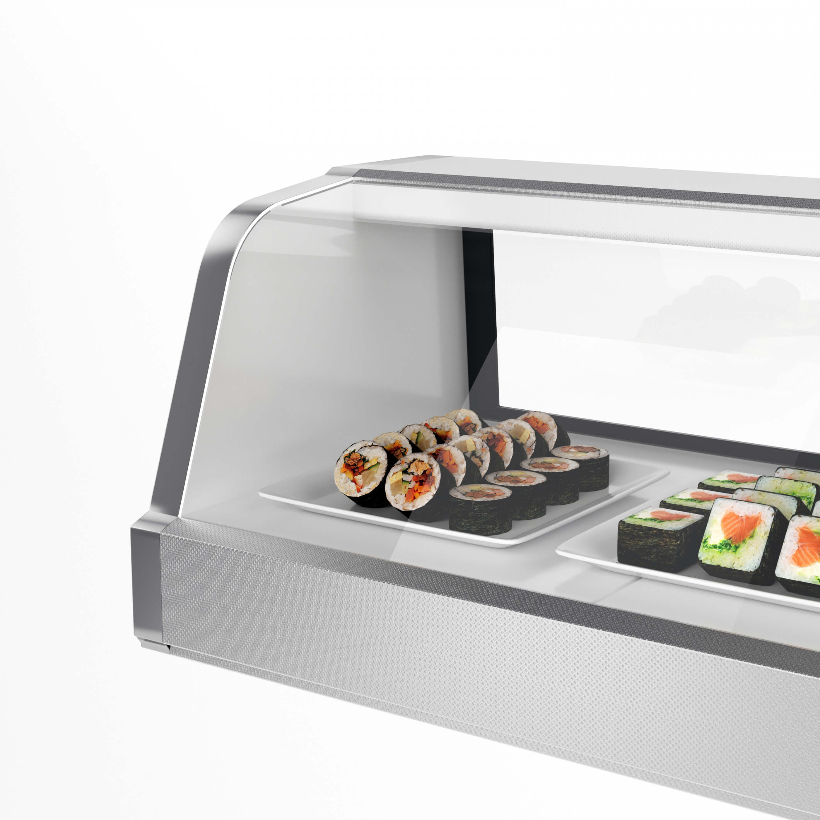 Sushi Case Turbo Air - 3D Model by maker3d