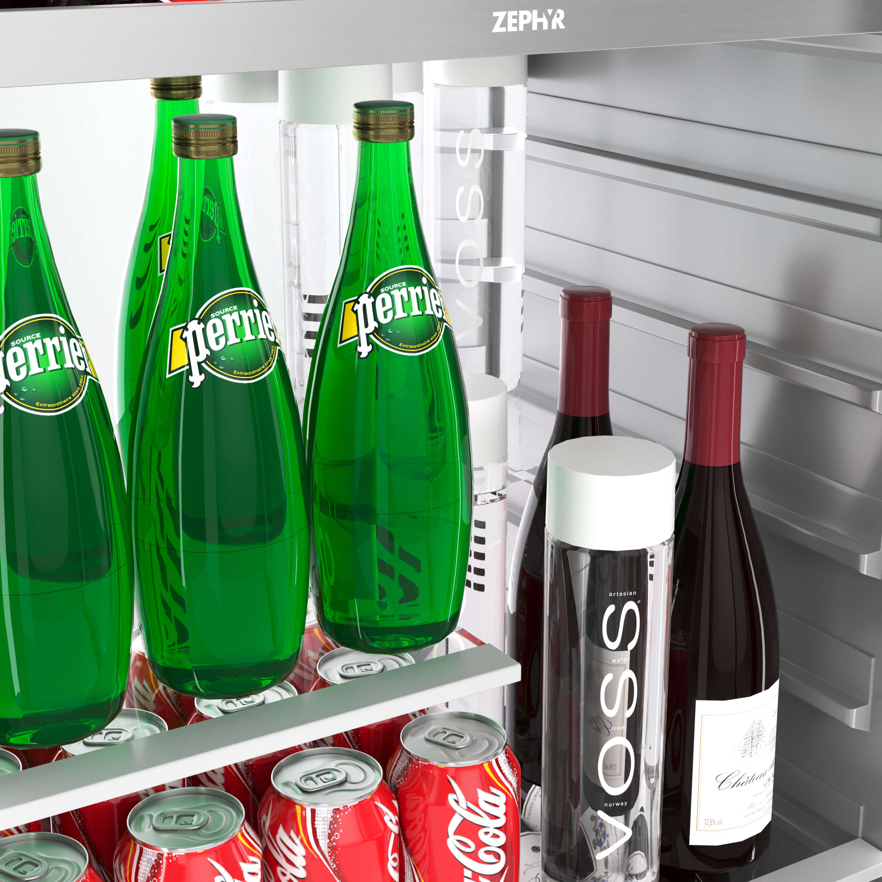 Zephyr Single Zone Beverage Cooler - 3D Model by maker3d