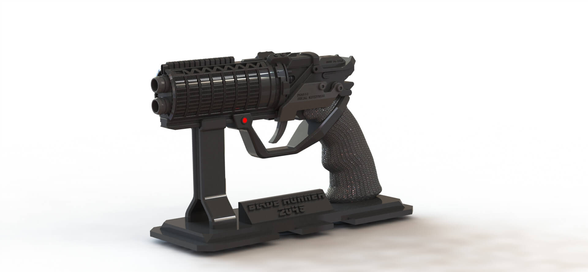 Agent K's Pistol Blade Runner - 3D Model by MakerLab