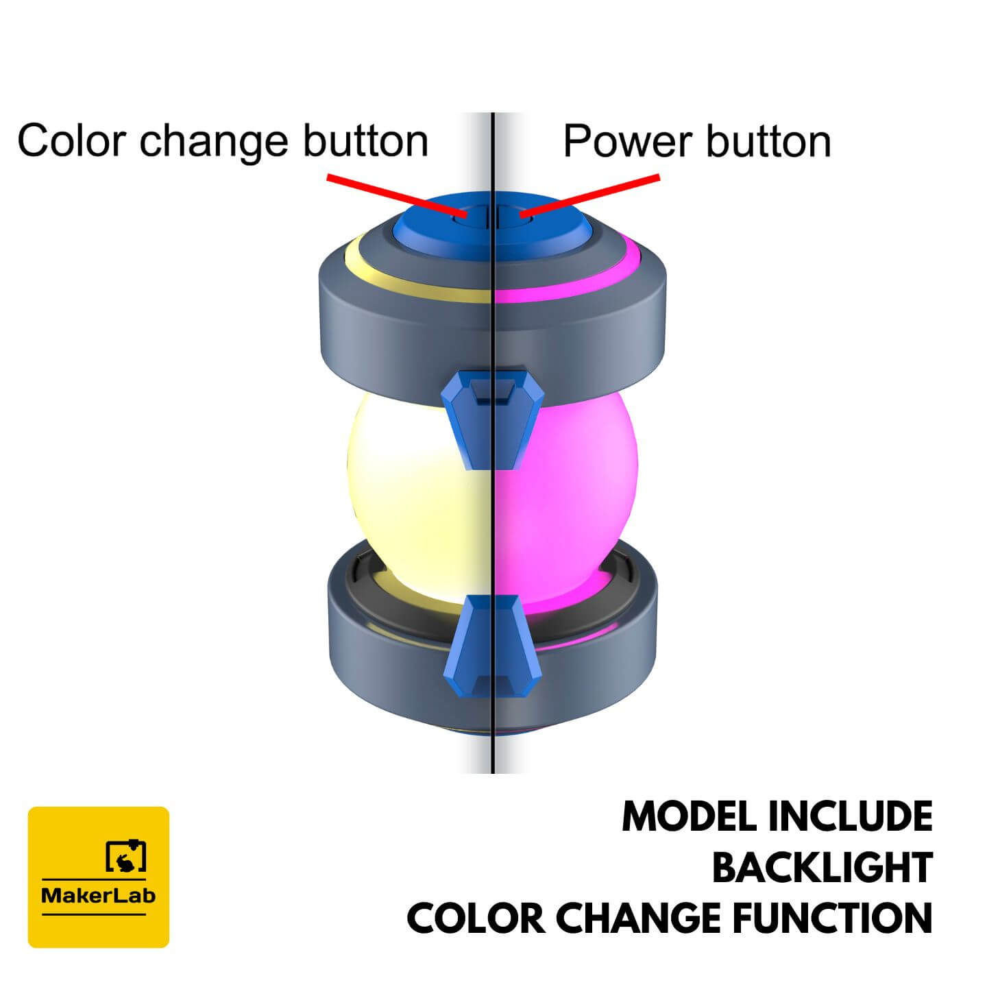 Ana Biotic Grenade - Overwatch - STL OBJ CAD Commercial Use 3D Model by ...
