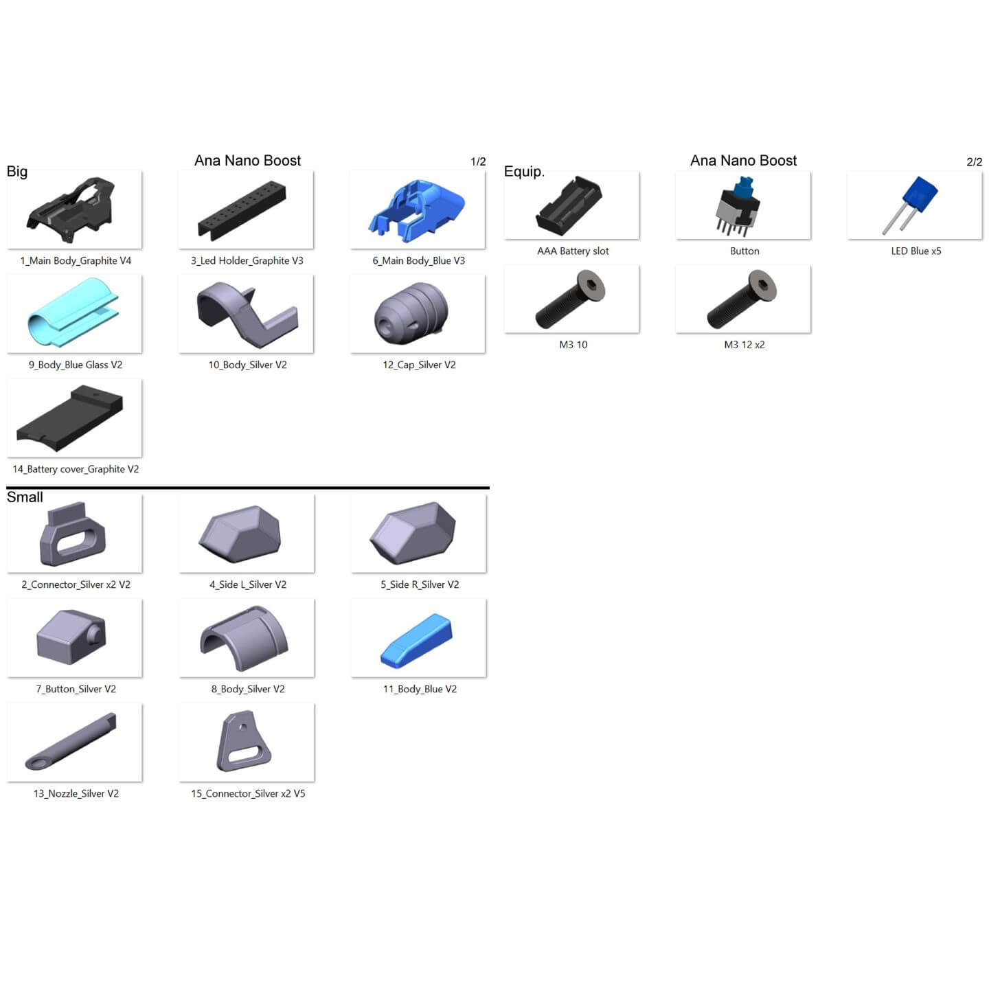 Overwatch ANA Nano Boost - 3D Model by MakerLab