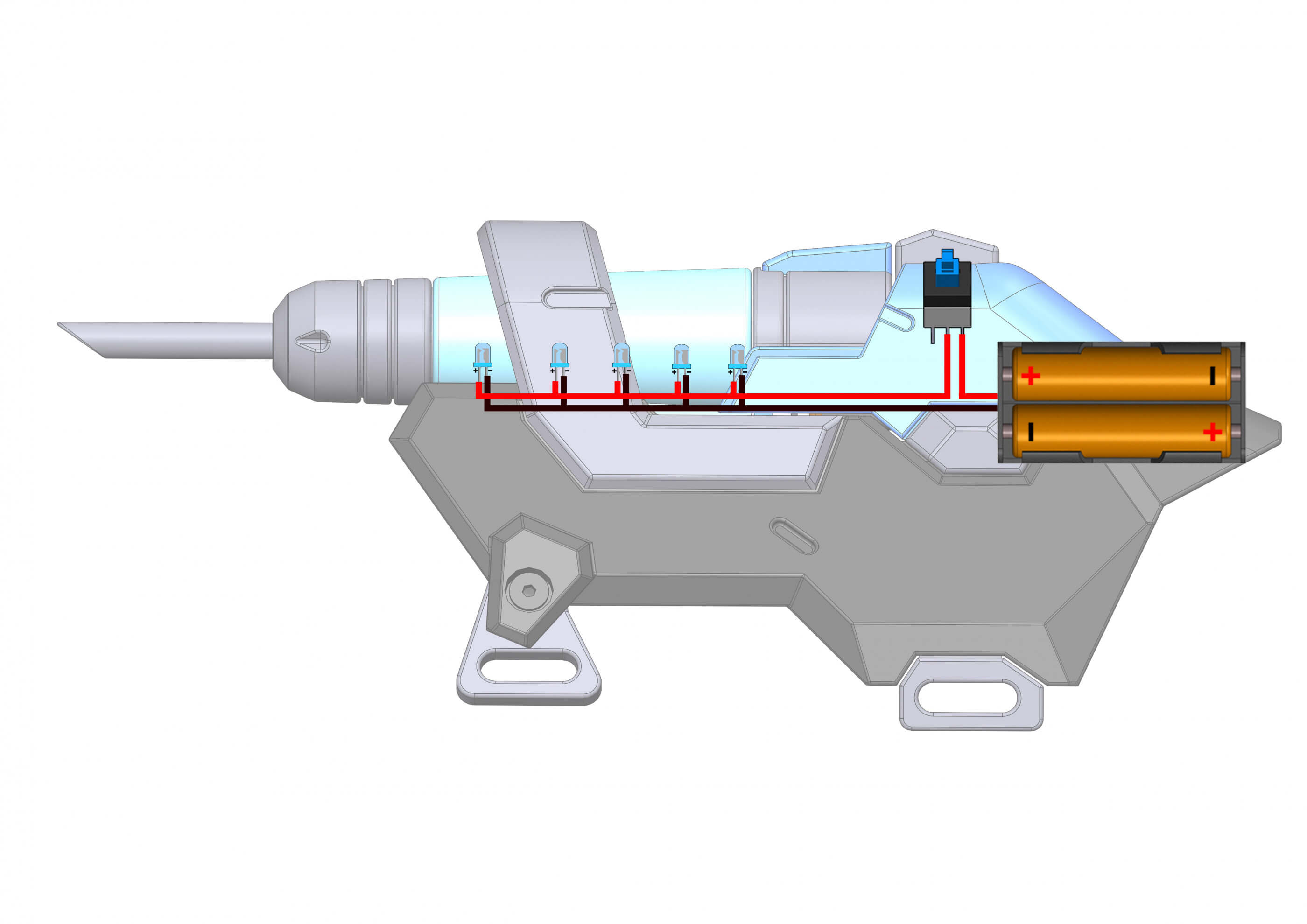 Overwatch ANA Nano Boost - 3D Model by MakerLab