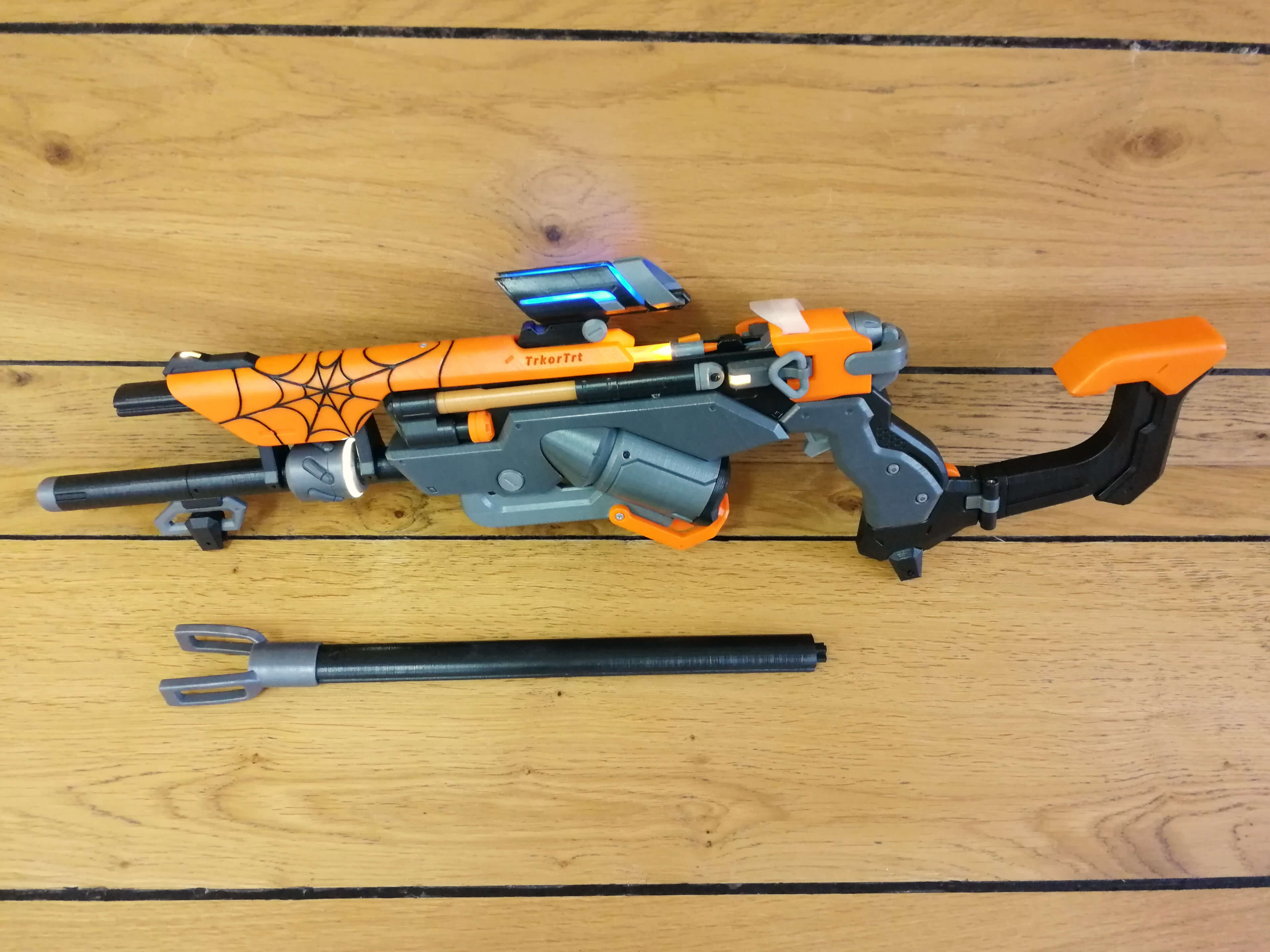 Overwatch ANA Sniper Rifle 3 Skins - 3D Model by MakerLab