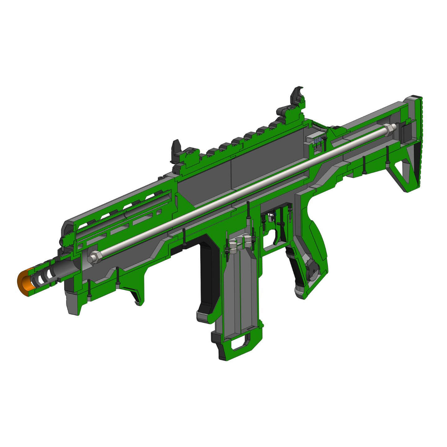Apex Hemlock - STL OBJ CAD Bundle - Commercial Use 3D Model by MakerLab